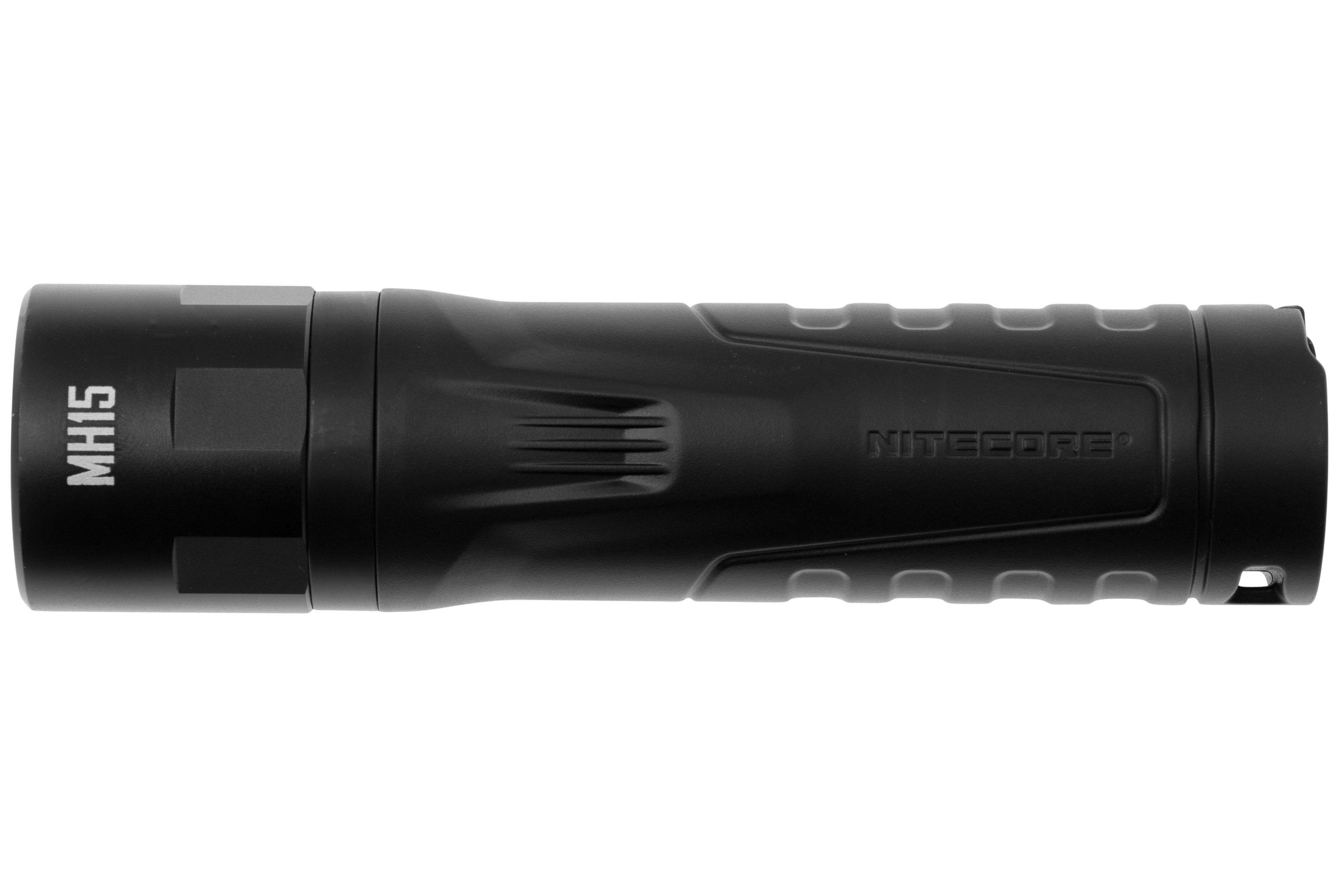 Nitecore MH15 rechargeable LED torch, 2000 lumens | Advantageously ...