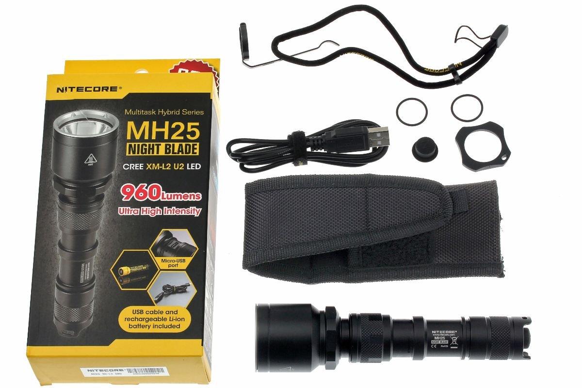Nitecore MH25 rechargeable LED-torch | Advantageously shopping at ...