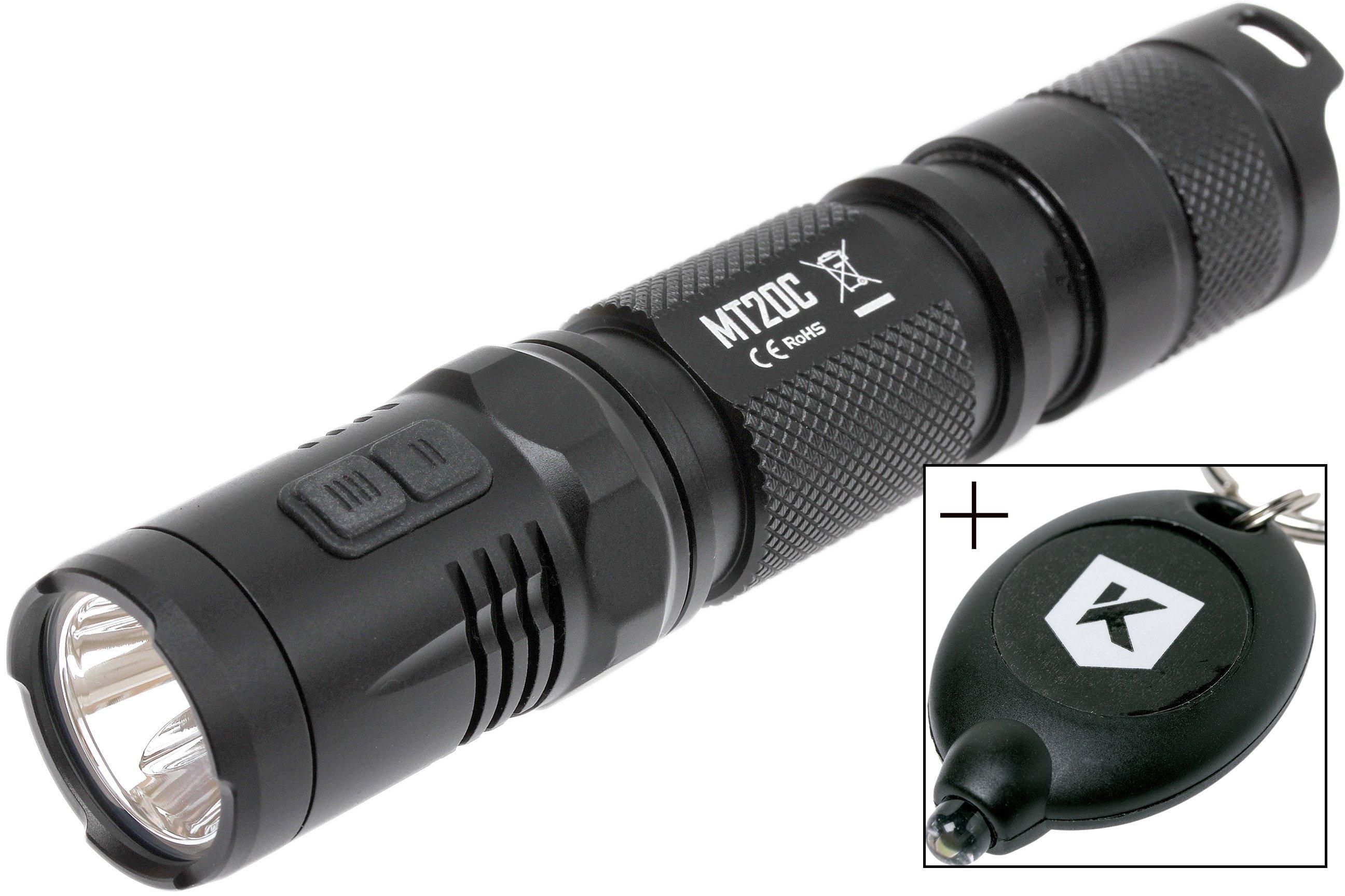 Nitecore MT20C LED-torch | Advantageously shopping at Knivesandtools.com
