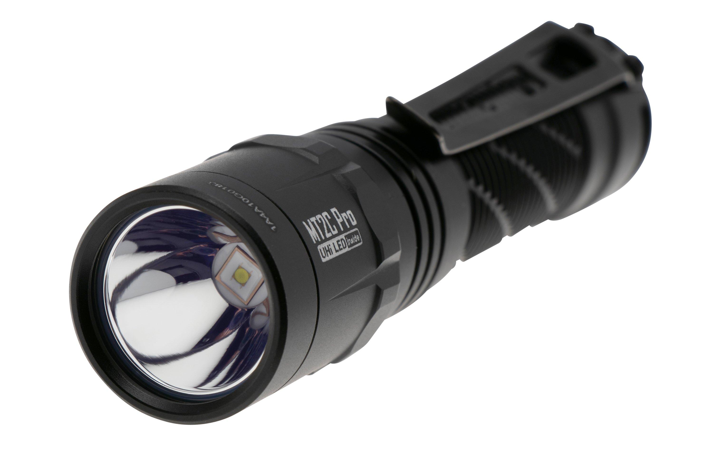 Nitecore MT2C Pro rechargeable flashlight, 1800 lumens | Advantageously ...