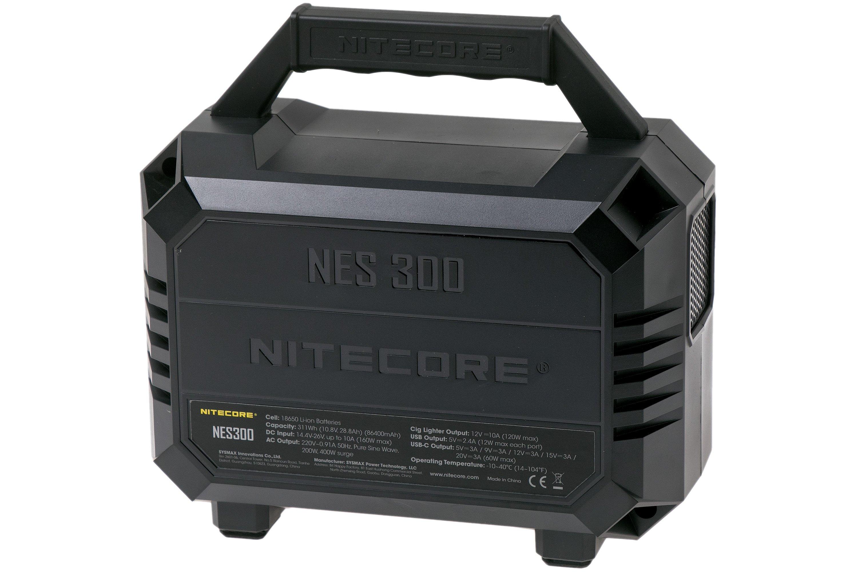 Nitecore NES300 Powerbank, 86400mAh | Voordelig kopen bij knivesandtools.nl