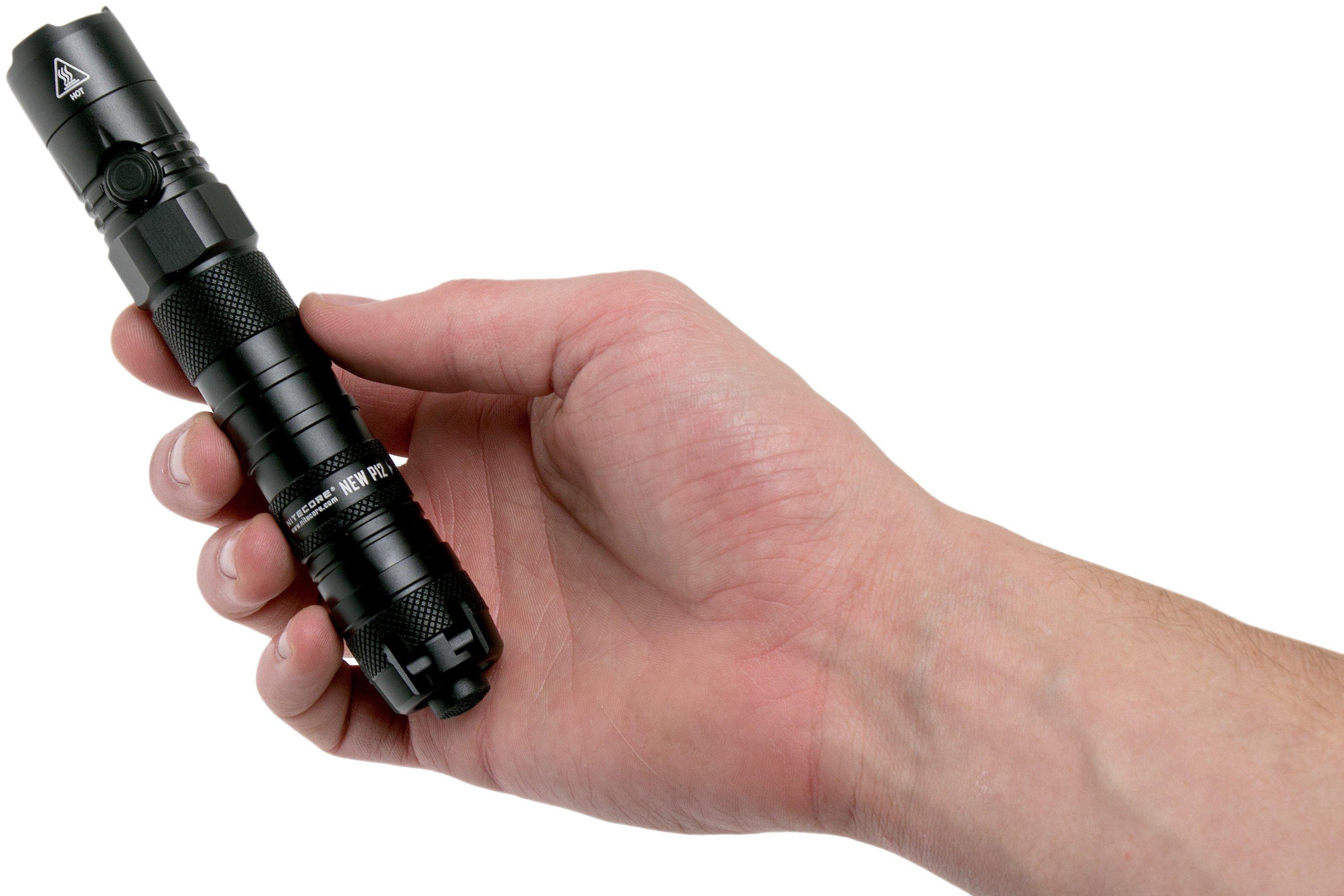 Nitecore NEW P12 tactical flashlight, 1200 lumens | Advantageously ...