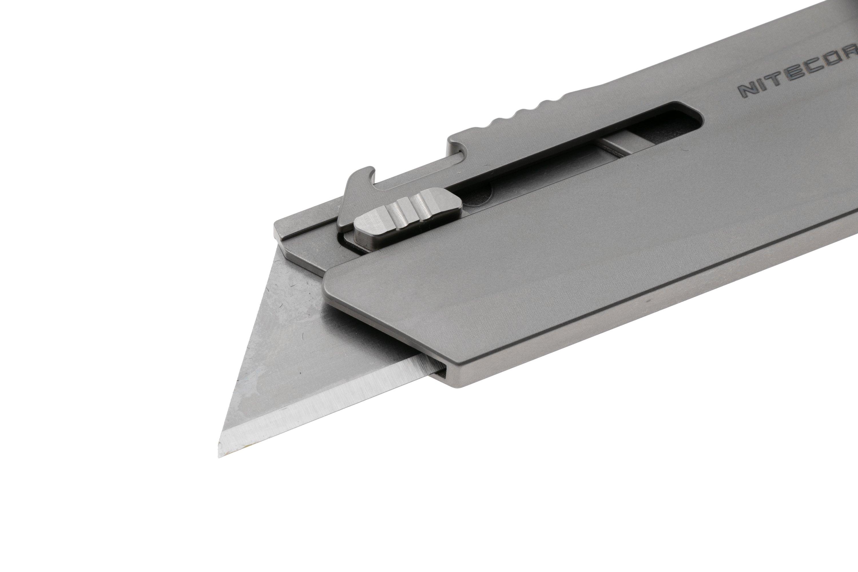 Nitecore NTK09 Titanium Utility EDC Knife, pocket knife ...
