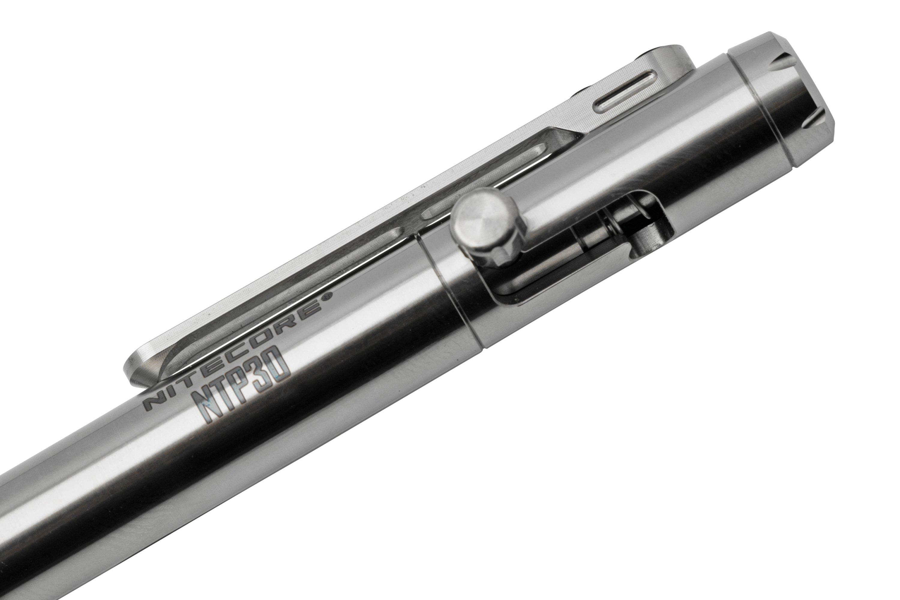 Nitecore NTP30 Titanium, tactical pen | Advantageously shopping at ...
