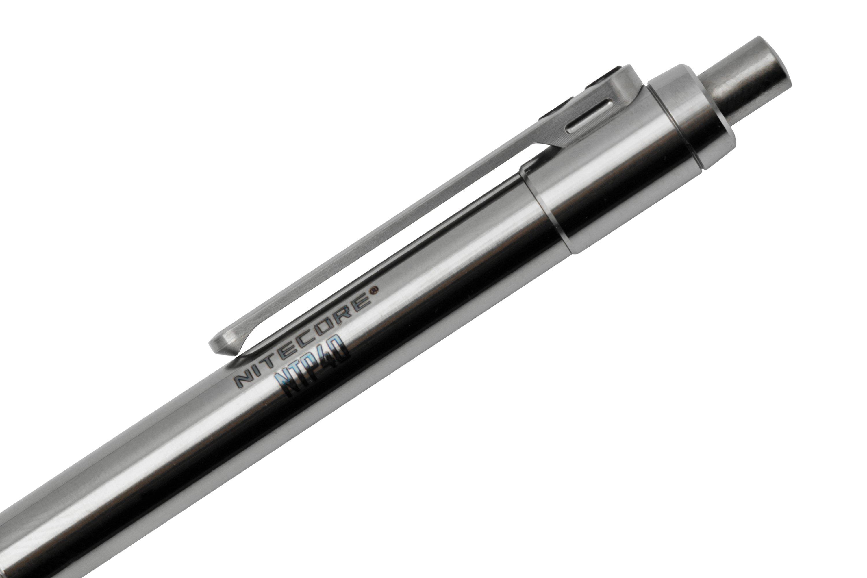 Nitecore NTP40 Titanium, tactical mechanical pencil | Advantageously ...