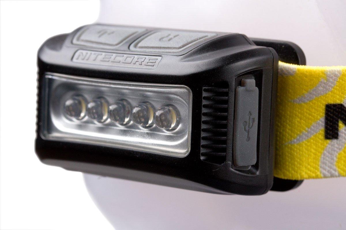 Nitecore NU10 lightweight rechargeable head torch, black ...