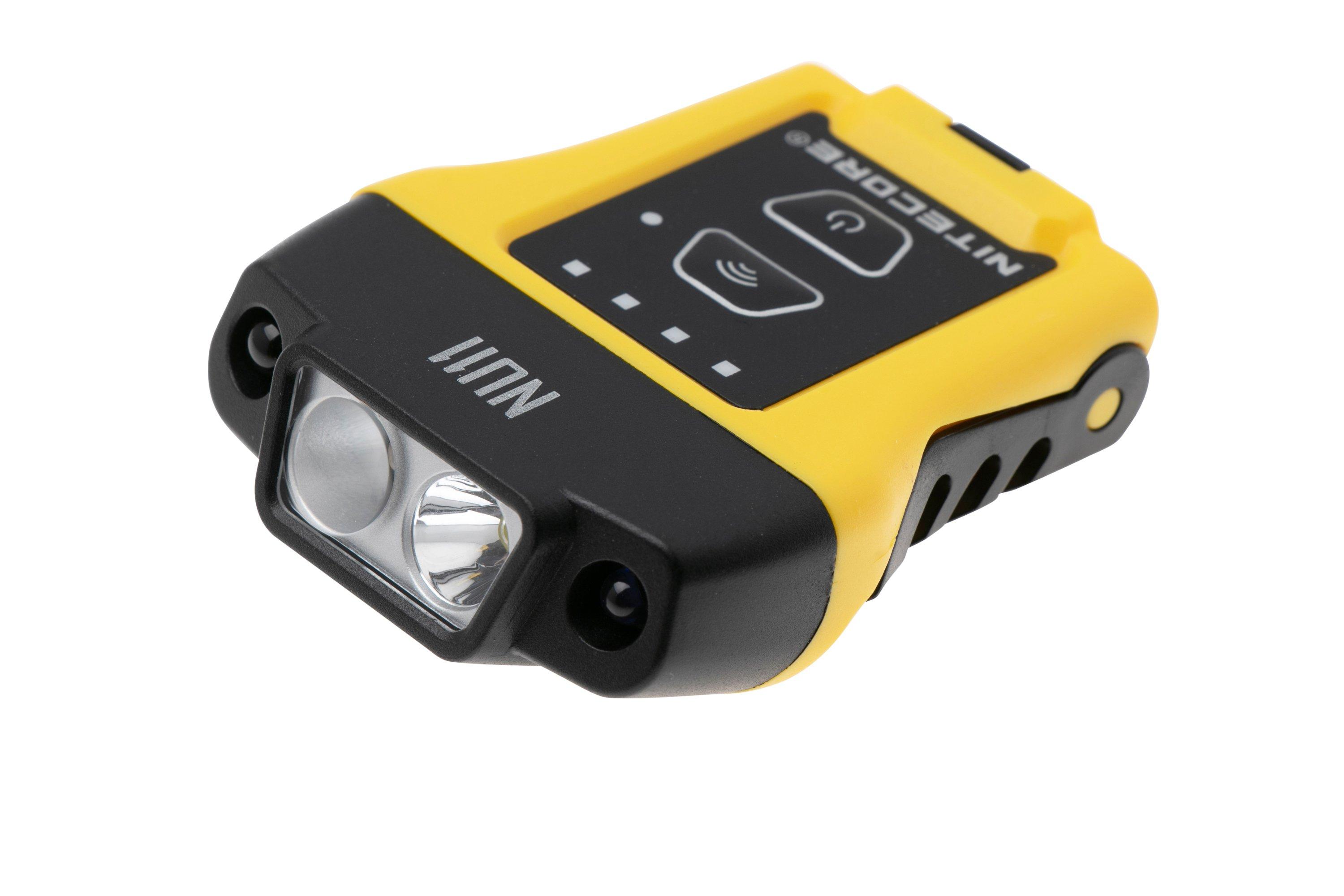 Nitecore NU11 Cap Light, lâmpada LED inteligente para boné, 150 lúmen | Compras vantajosas em ...