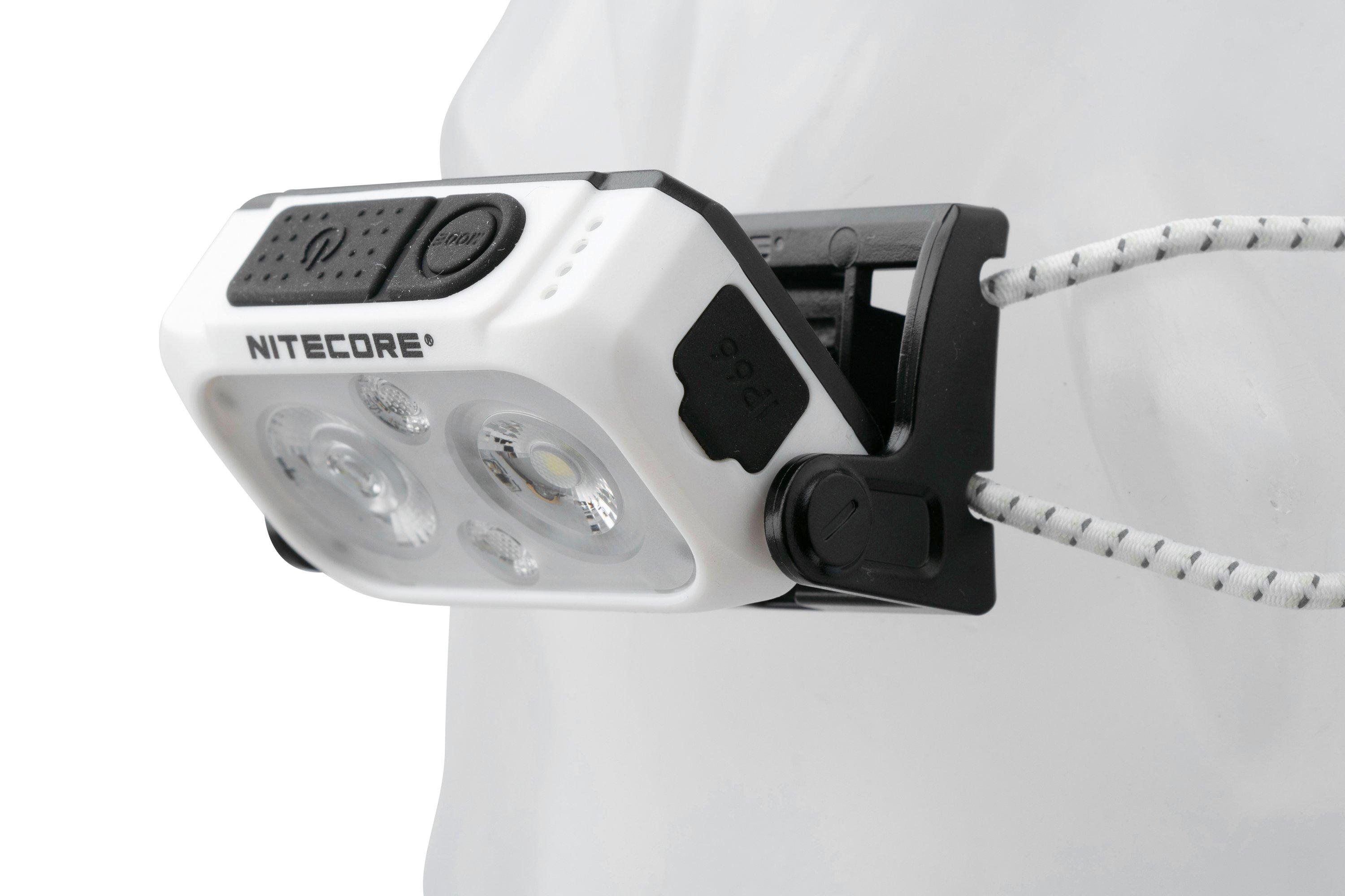 Nitecore NU21 Arctic White, rechargeable head torch, 360 lumens ...