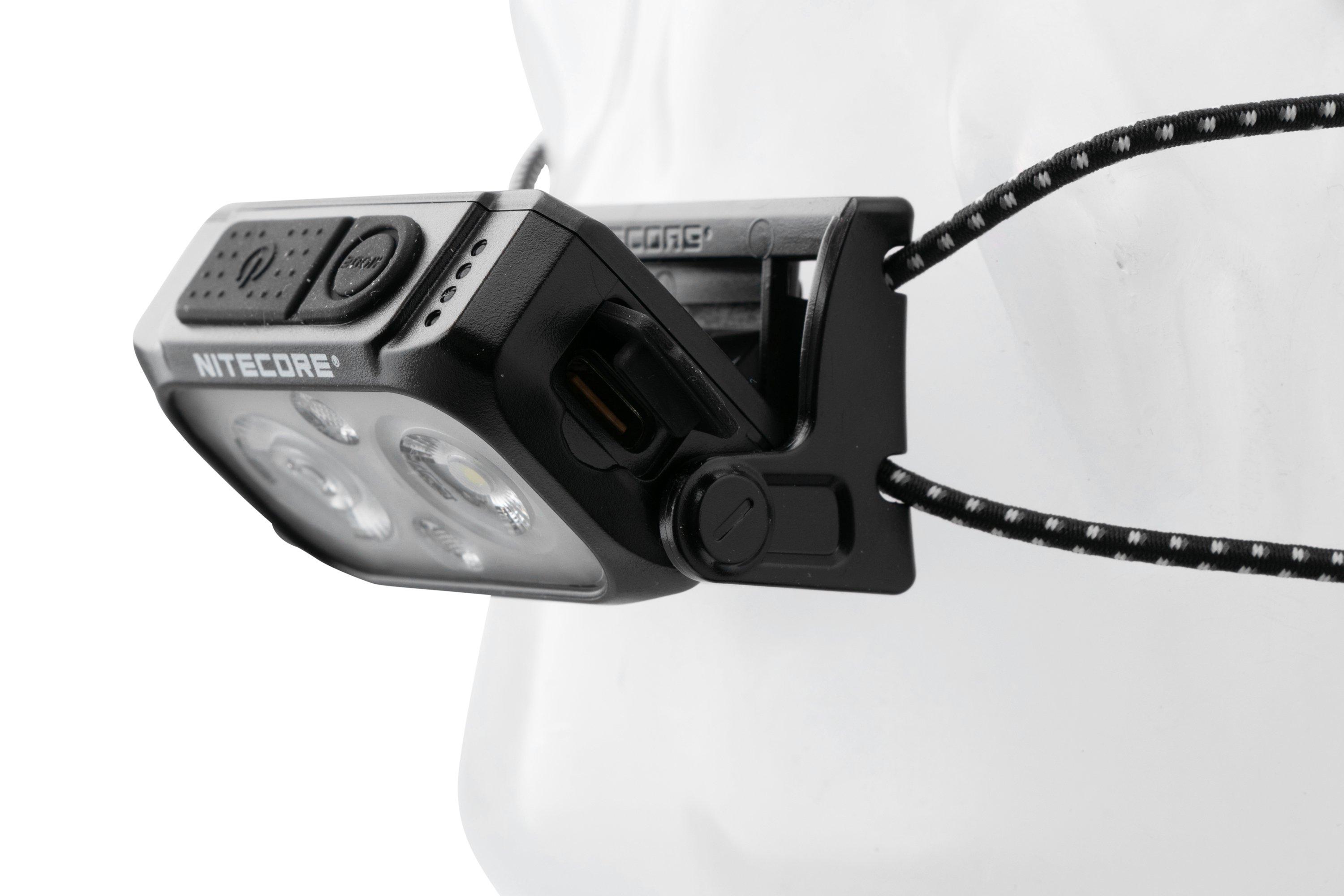 Nitecore NU21 Midnight Shadow, linterna frontal recargable, 360 lúmenes ...