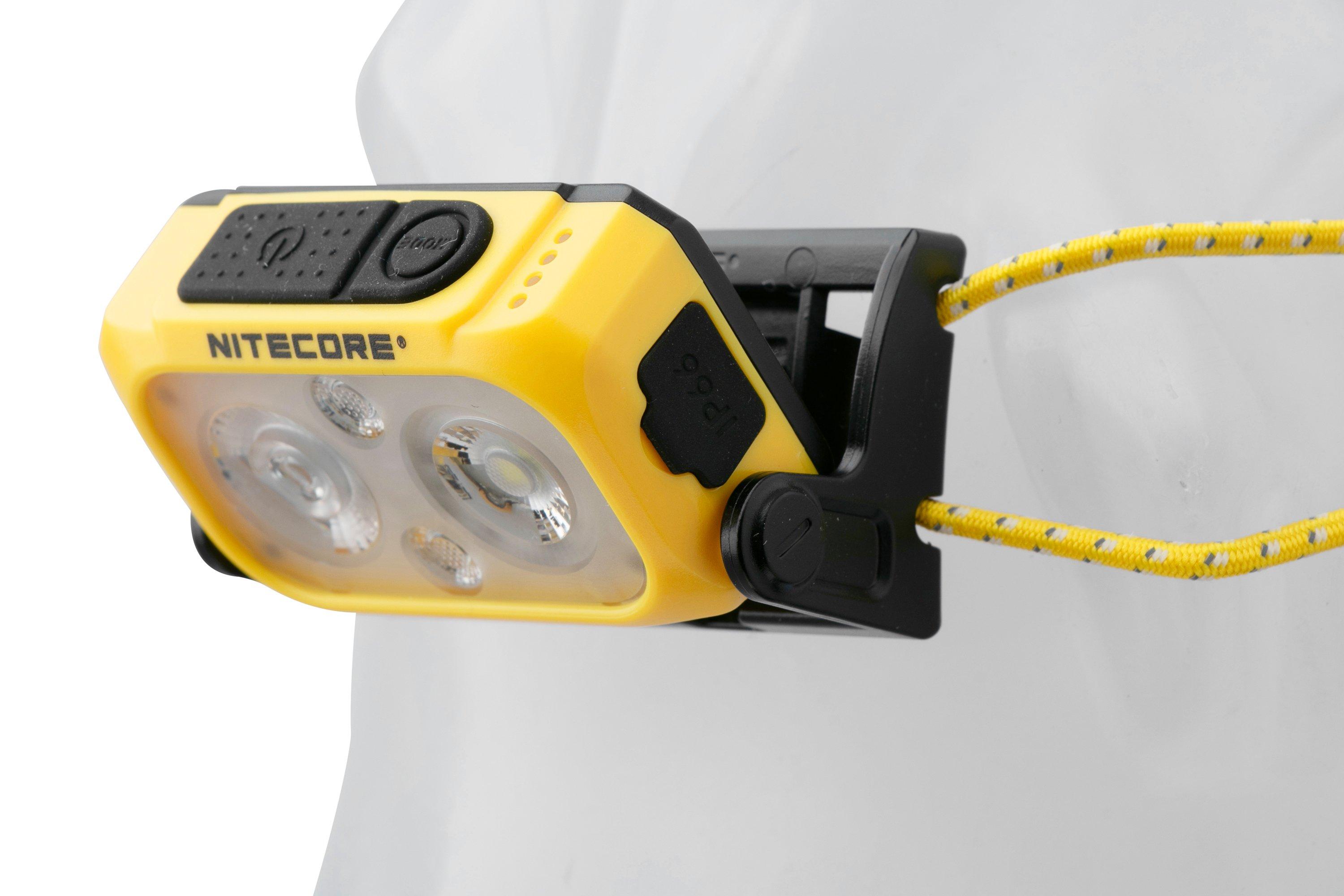 Nitecore NU21 Speed Yellow, rechargeable head torch, 360 lumen ...
