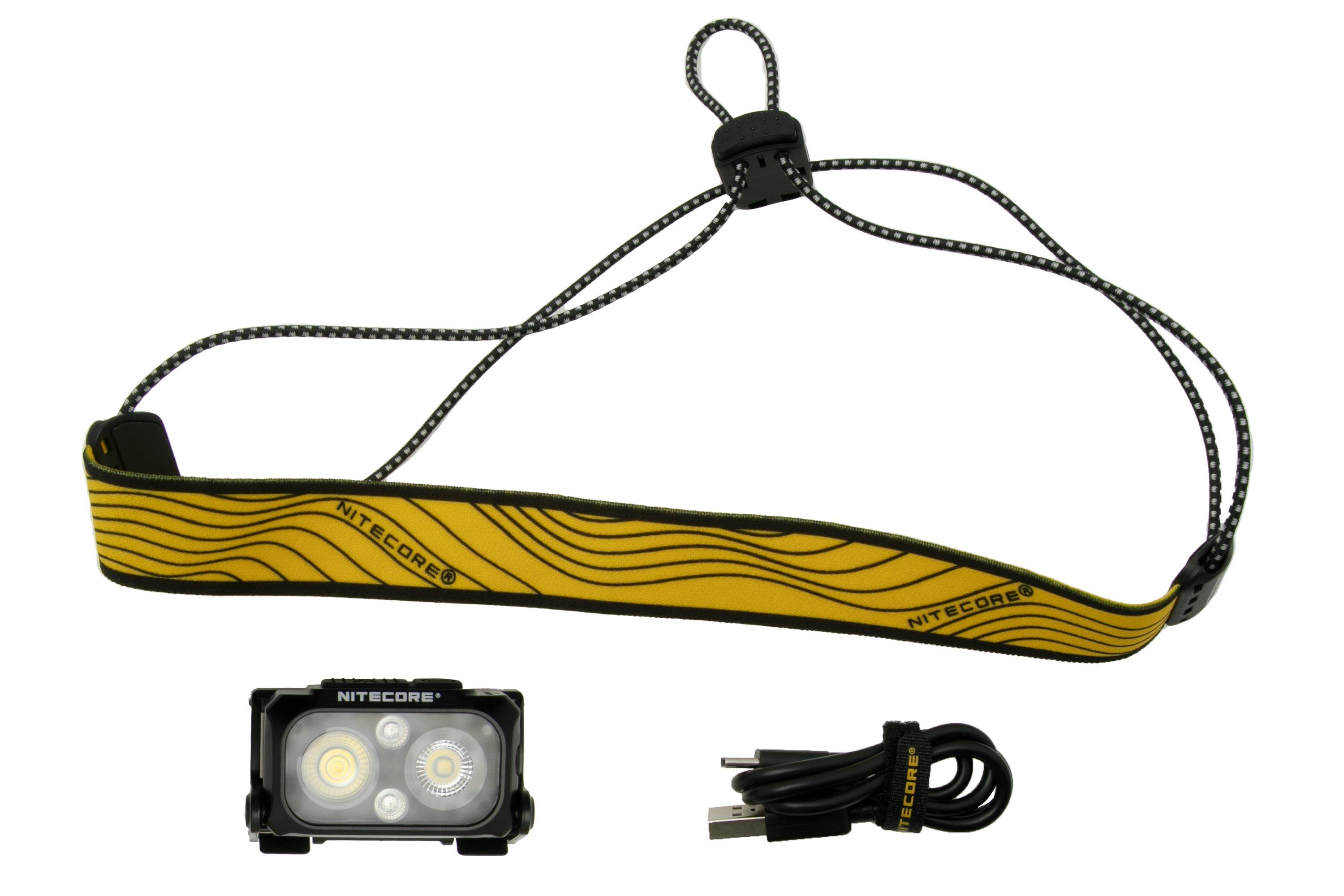 Nitecore NU25, 400 lumens, black, LED head torch | Advantageously ...