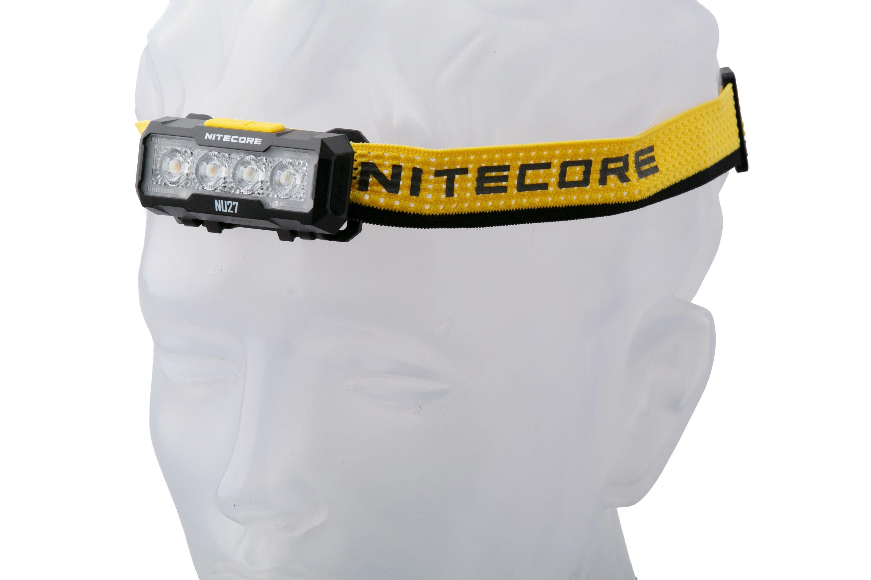 Nitecore NU27 MCT UHE LED, rechargeable head torch, 600 lumens ...