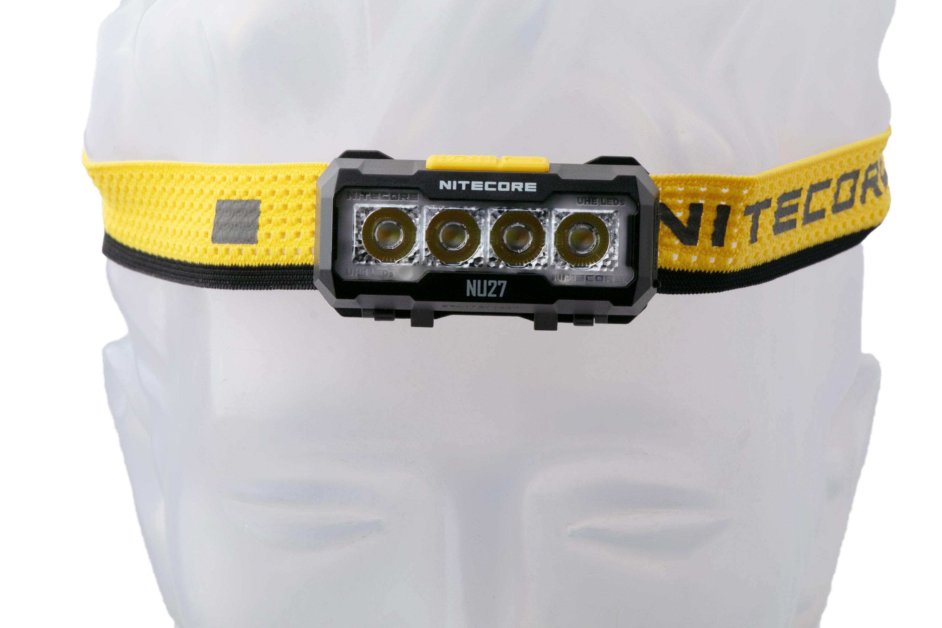 Nitecore NU27 MCT UHE LED, rechargeable head torch, 600 lumens ...