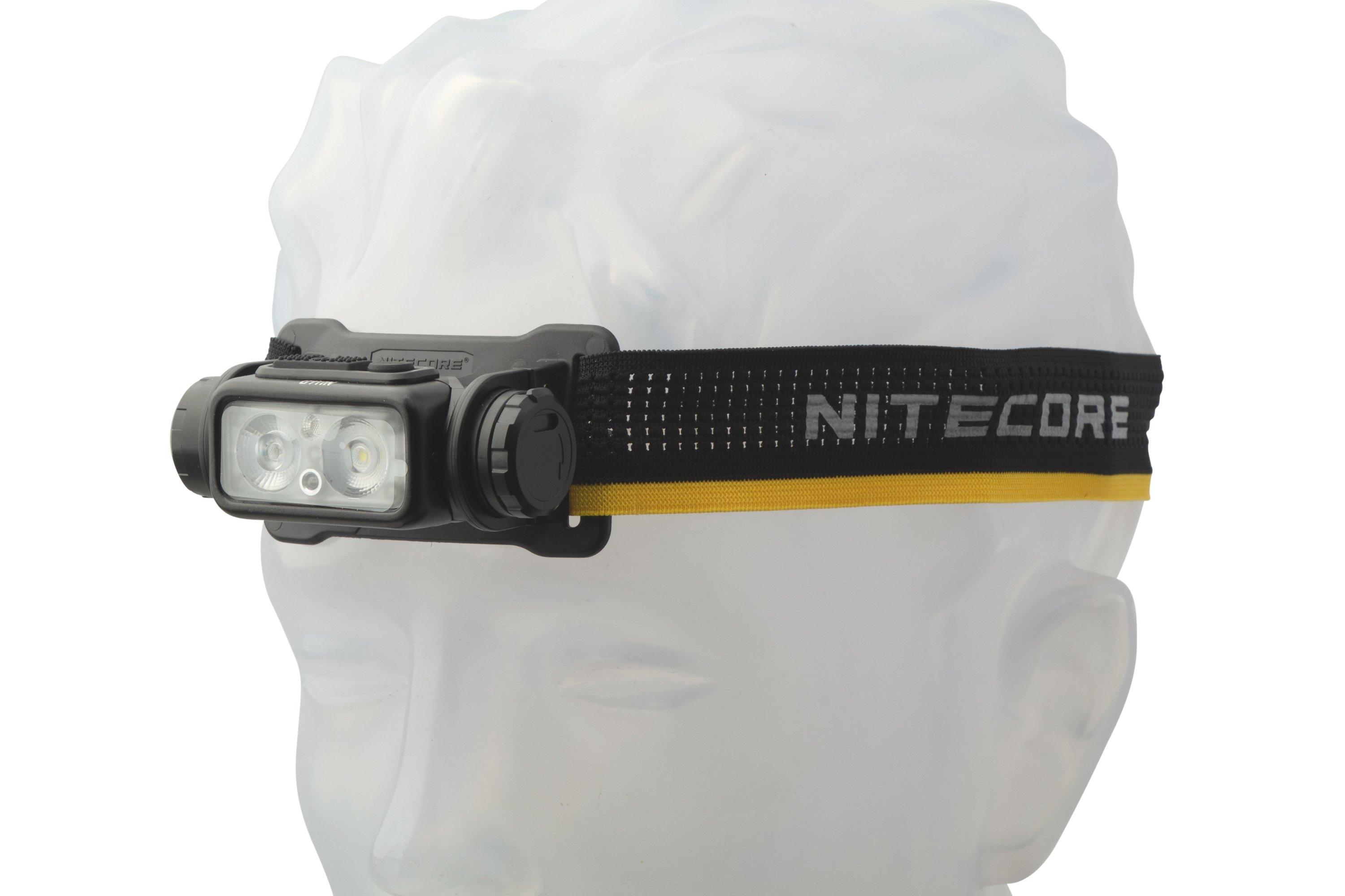 Nitecore NU40, black, rechargeable head torch | Advantageously shopping ...