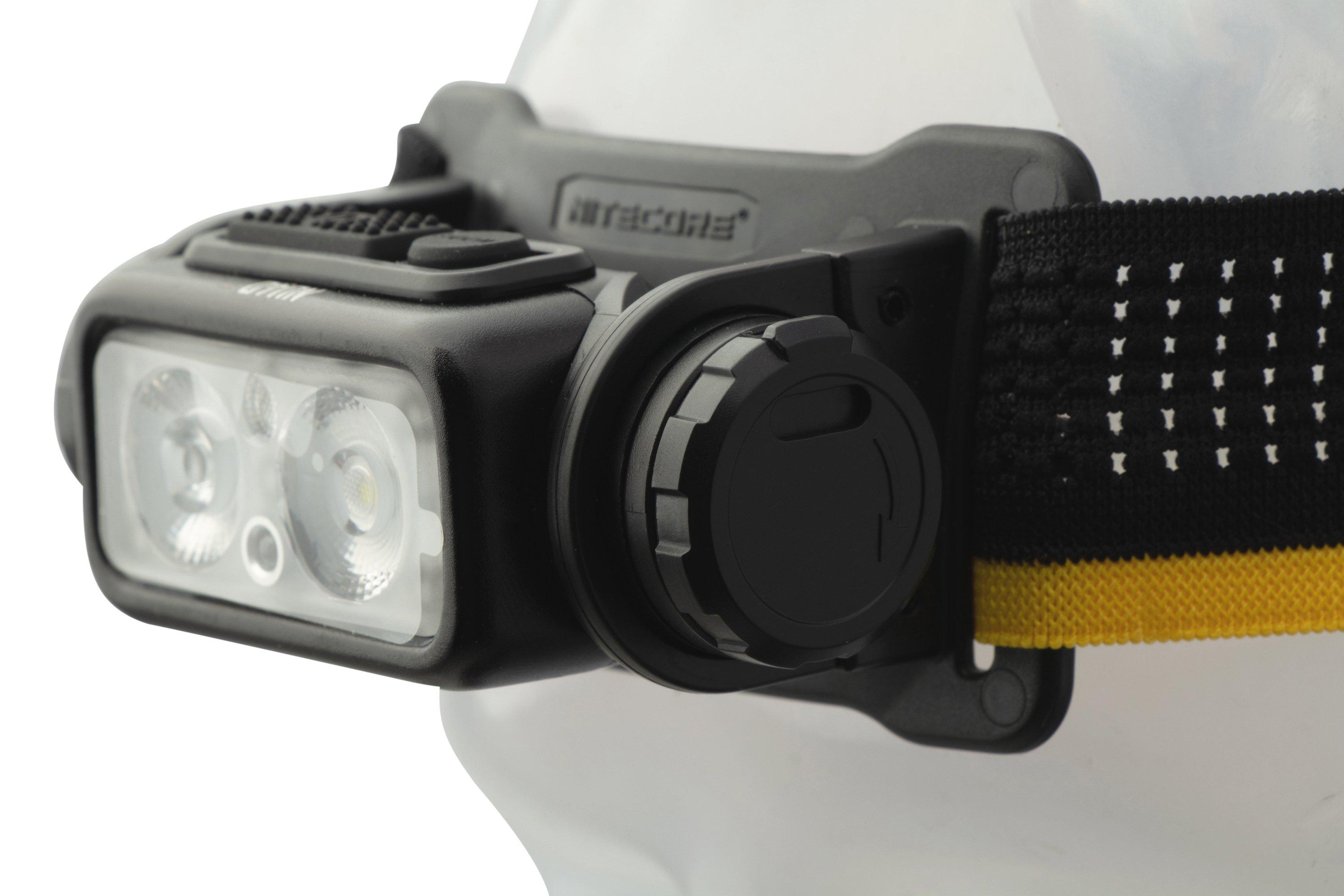 Nitecore NU40, black, rechargeable head torch | Advantageously shopping ...