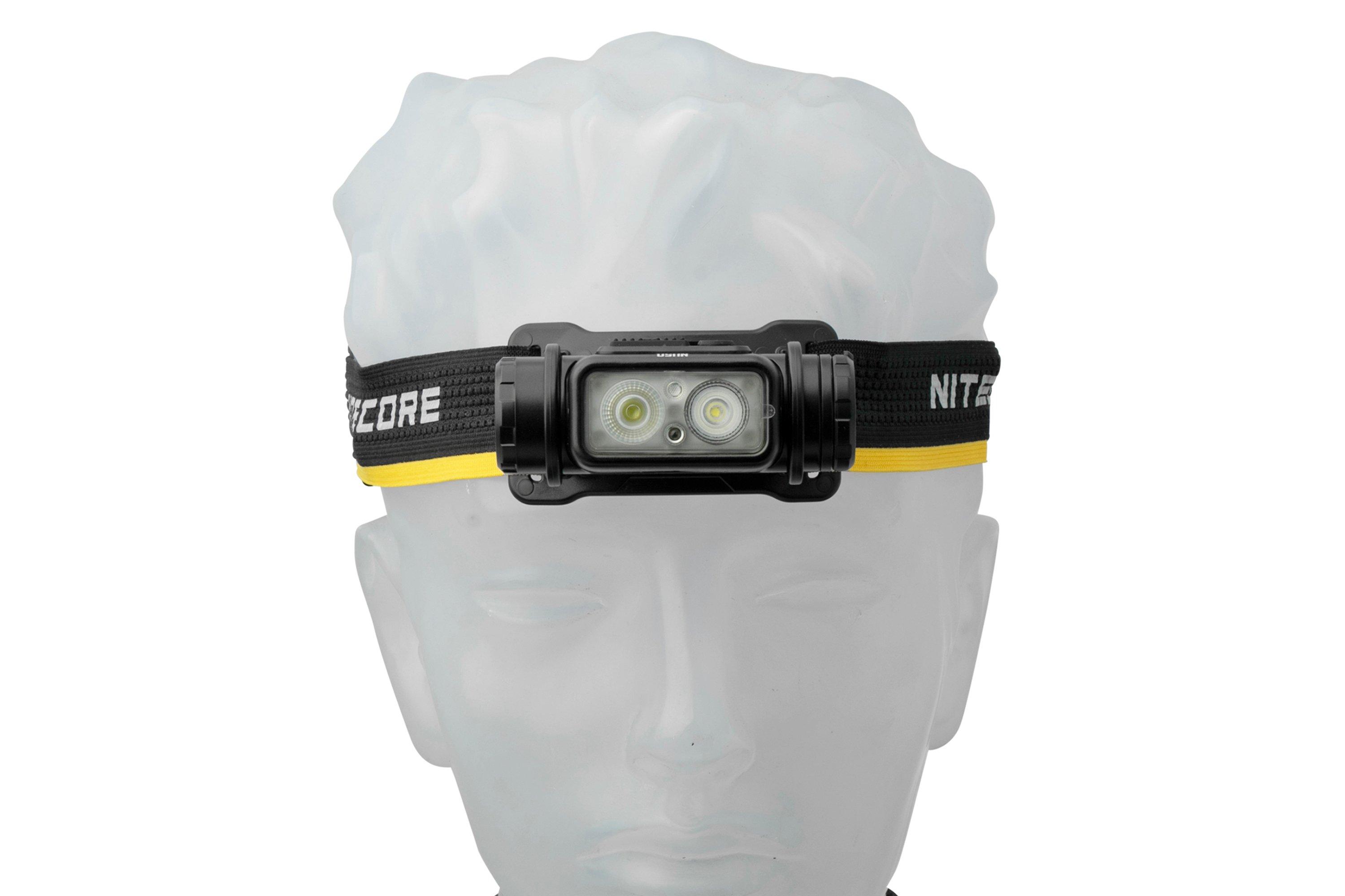 Nitecore NU50 rechargeable head torch, 1400 lumens | Advantageously ...