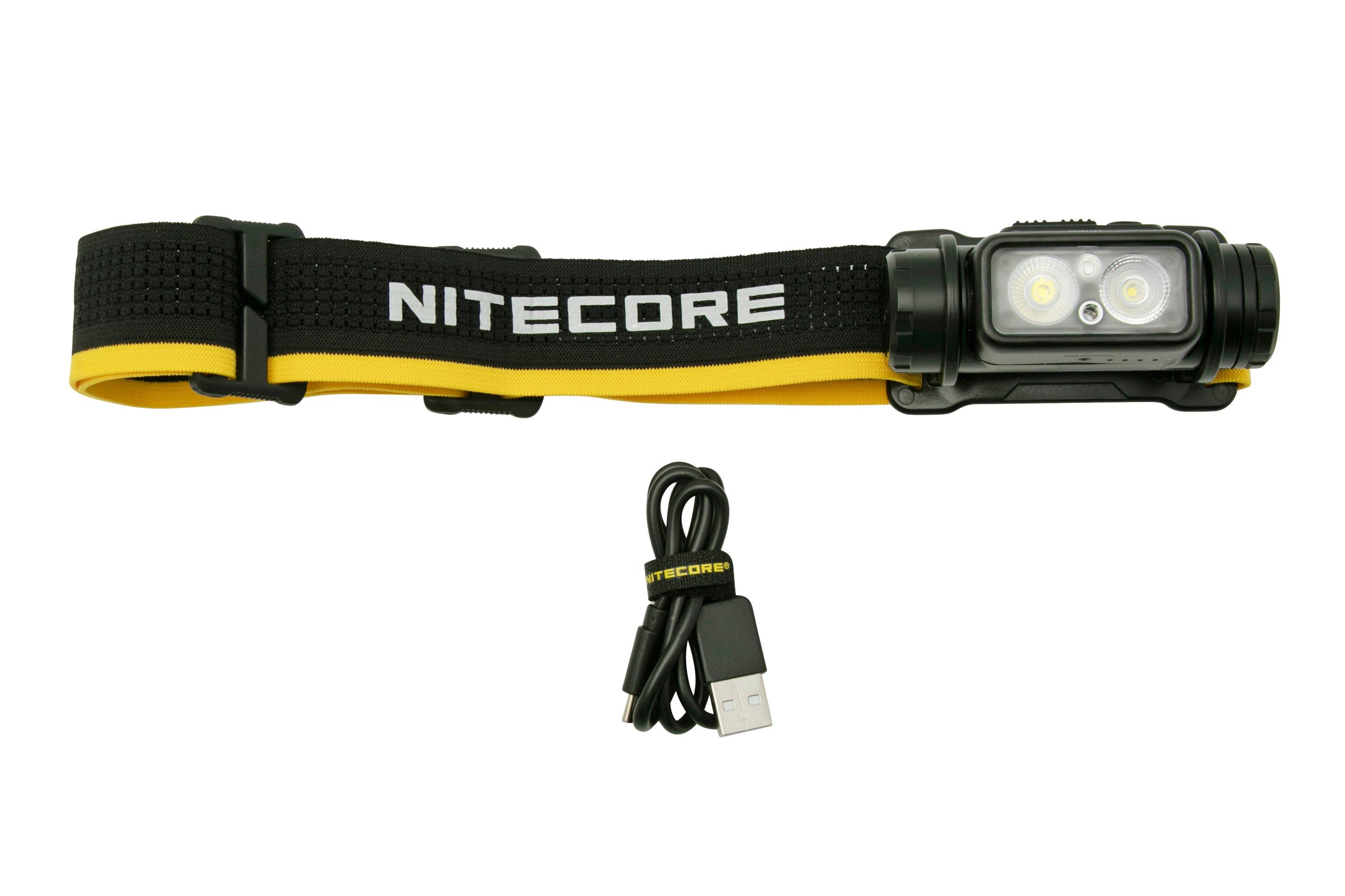 Nitecore NU50 rechargeable head torch, 1400 lumens | Advantageously ...