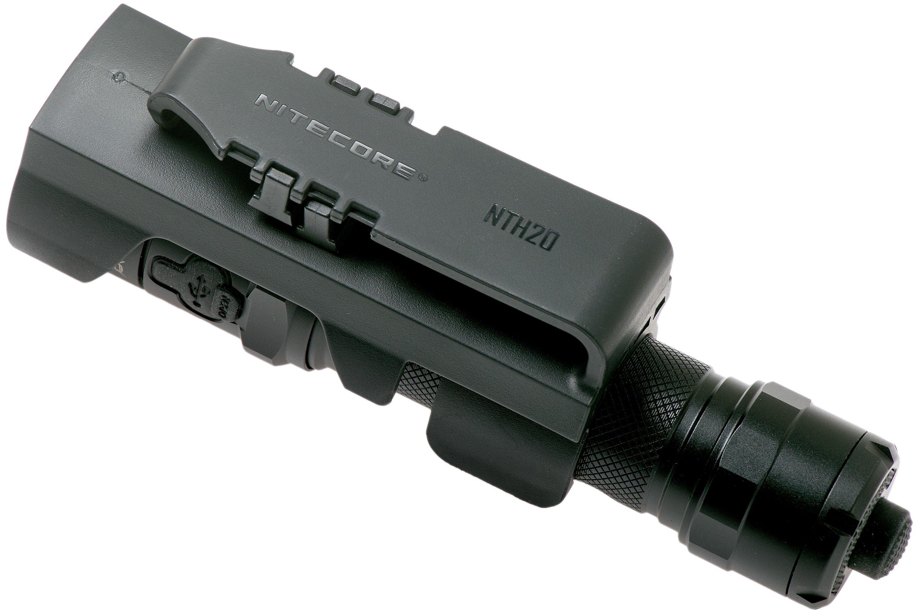 Nitecore P20i rechargeable tactical flashlight | Advantageously ...
