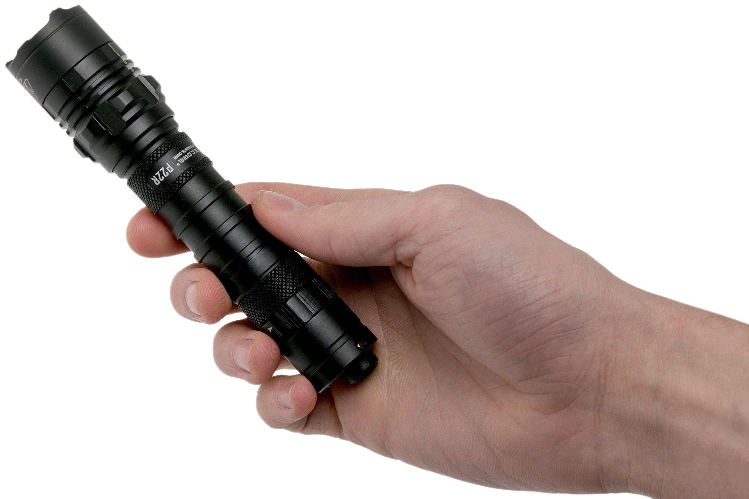 Nitecore P22R tactical flashlight, 1800 lumens | Advantageously ...
