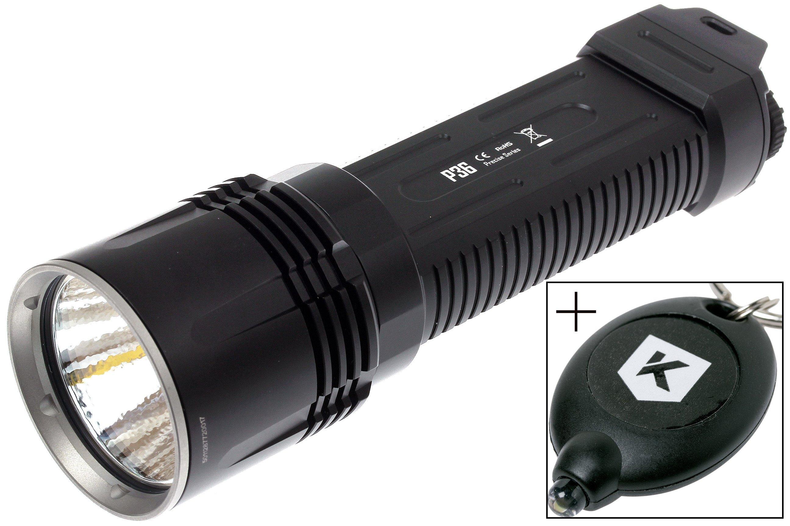 Nitecore P36 LED torch | Advantageously shopping at Knivesandtools.ie