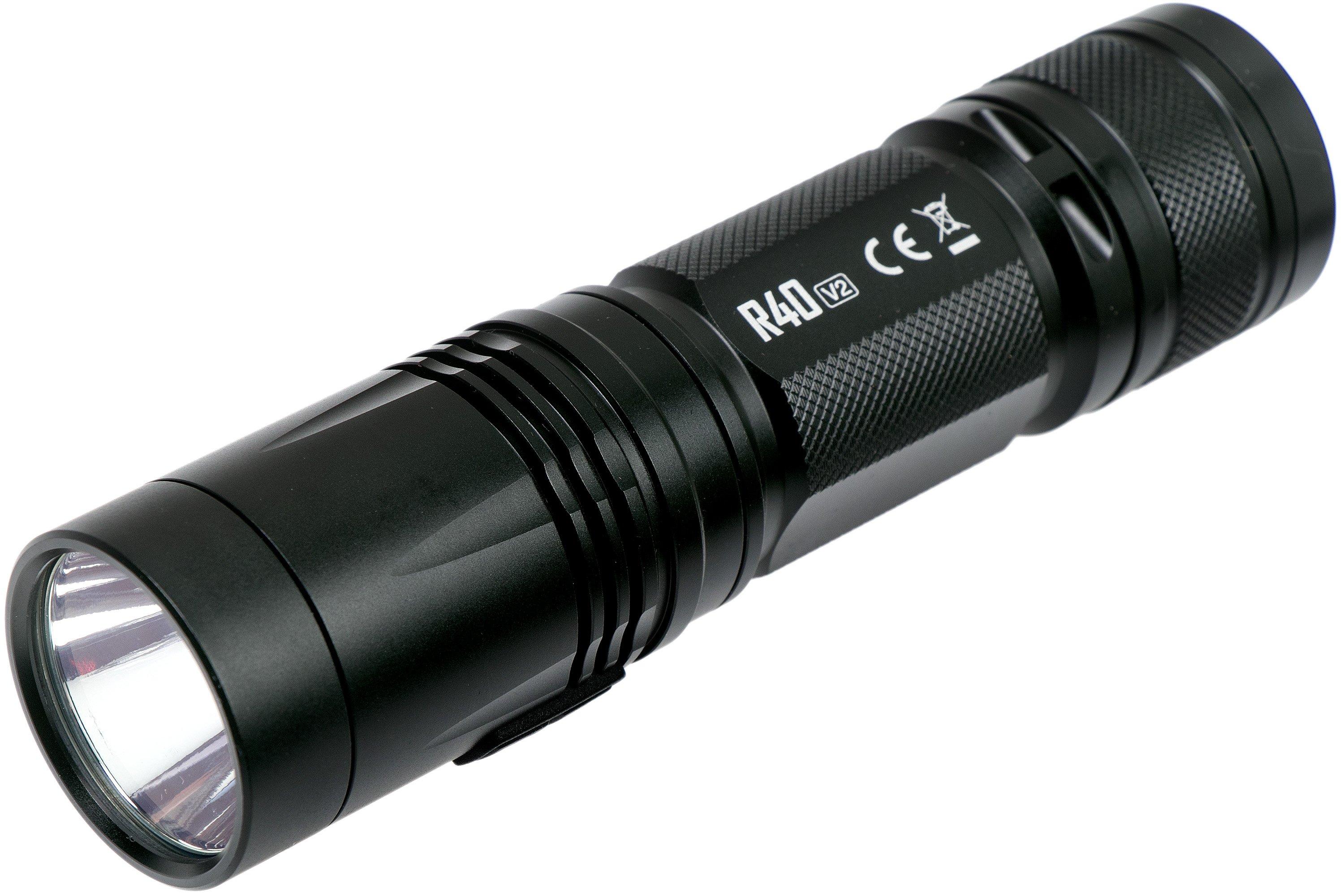 Nitecore R40 v2 rechargeable flashlight | Advantageously shopping at ...