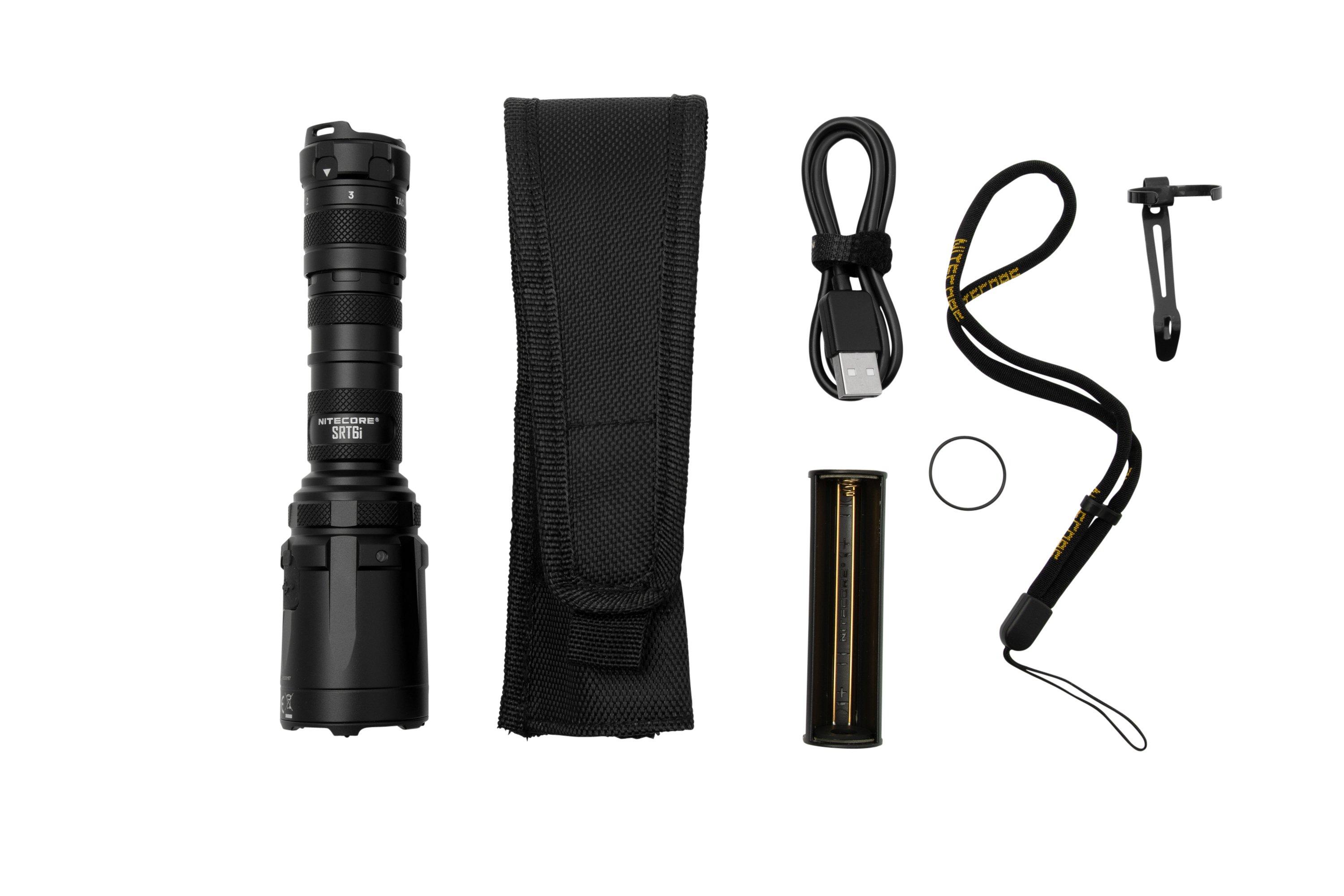 Nitecore SRT6i SmartRing Tactical rechargeable flashlight, 2100 lumens ...