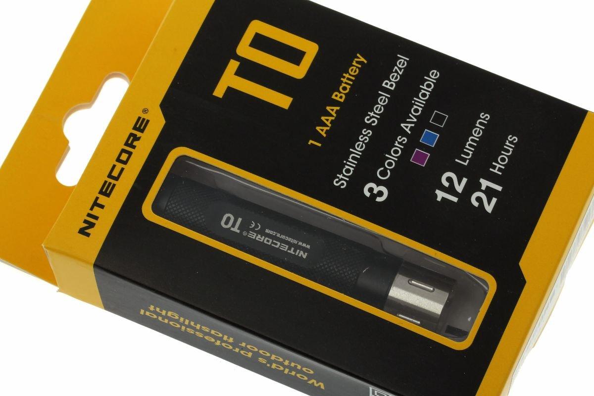 Nitecore T0 LED-torch, black | Advantageously shopping at ...