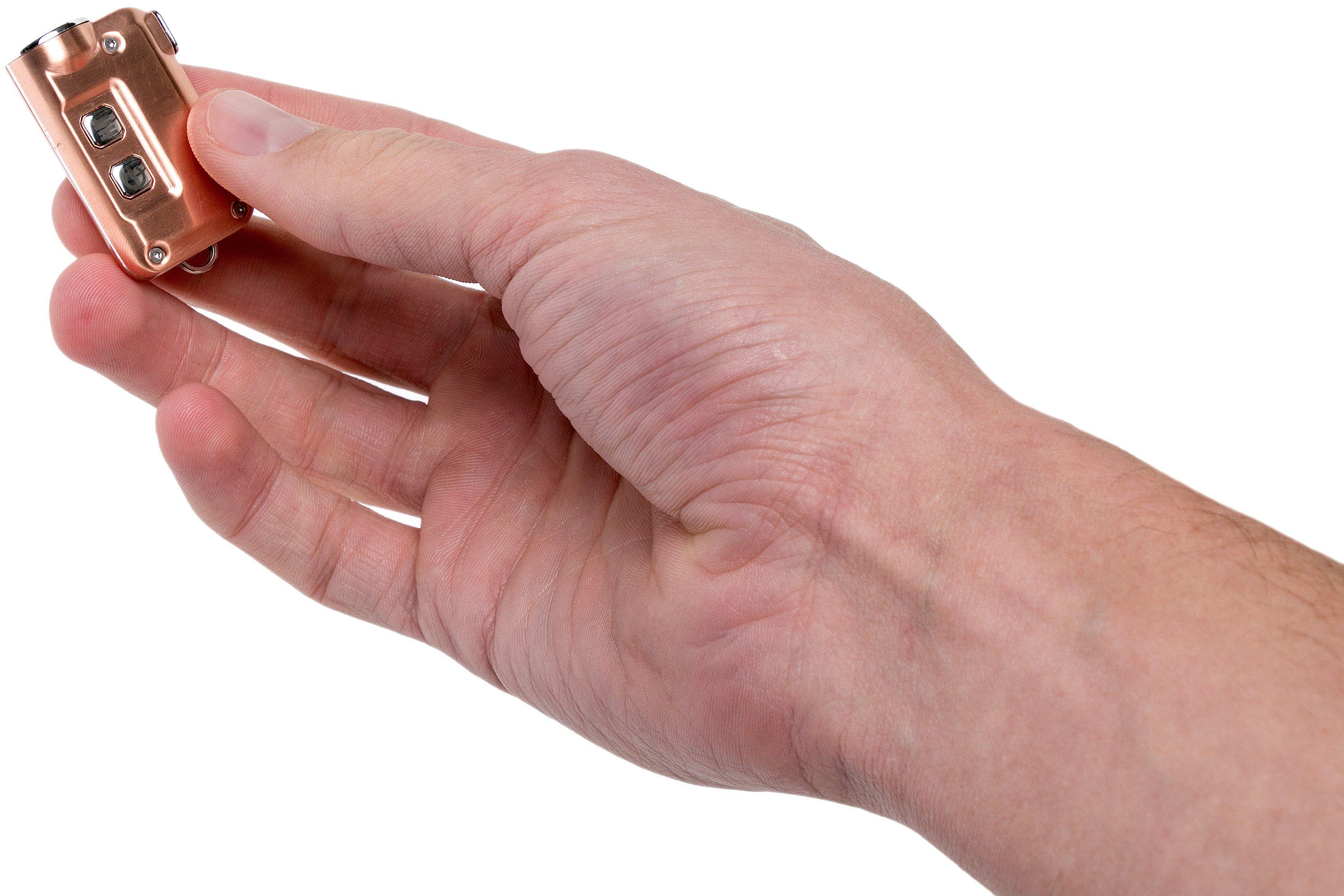 Nitecore TINI rechargeable keychain flashlight, copper | Advantageously ...