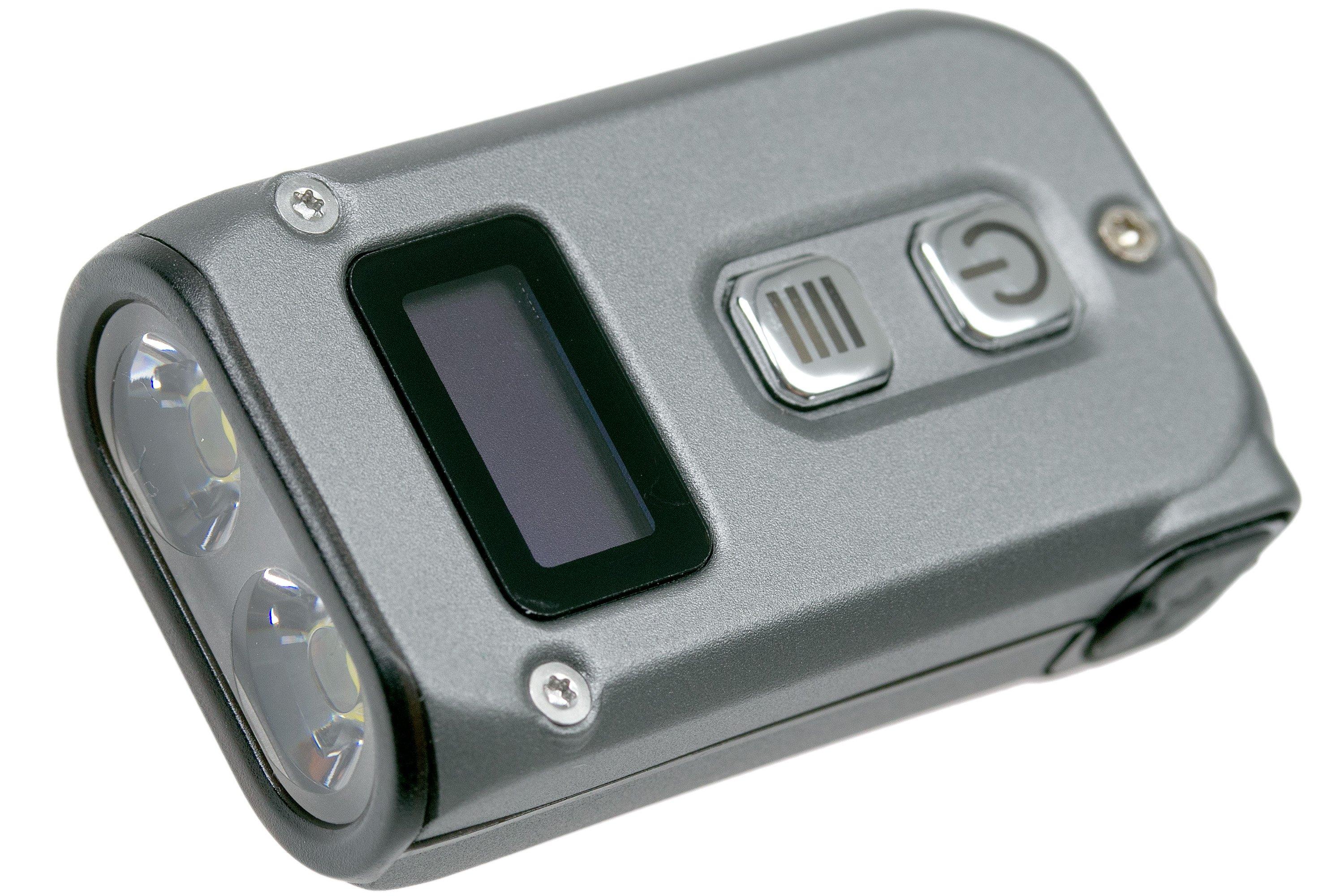 Nitecore TINI2, grey, 500 lumens, keychain flashlight | Advantageously ...