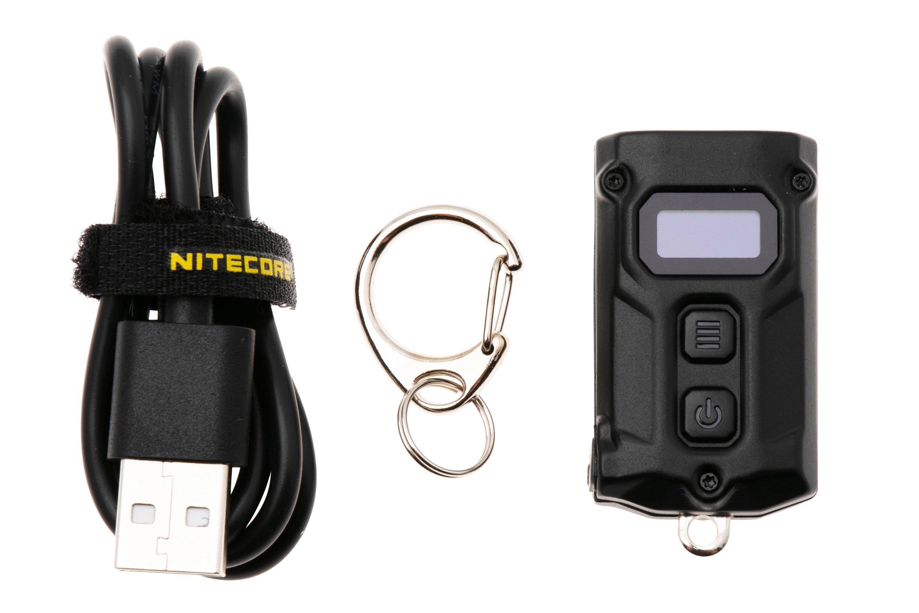 Nitecore TINI3 Classic Black rechargeable keychain flashlight, 600 ...