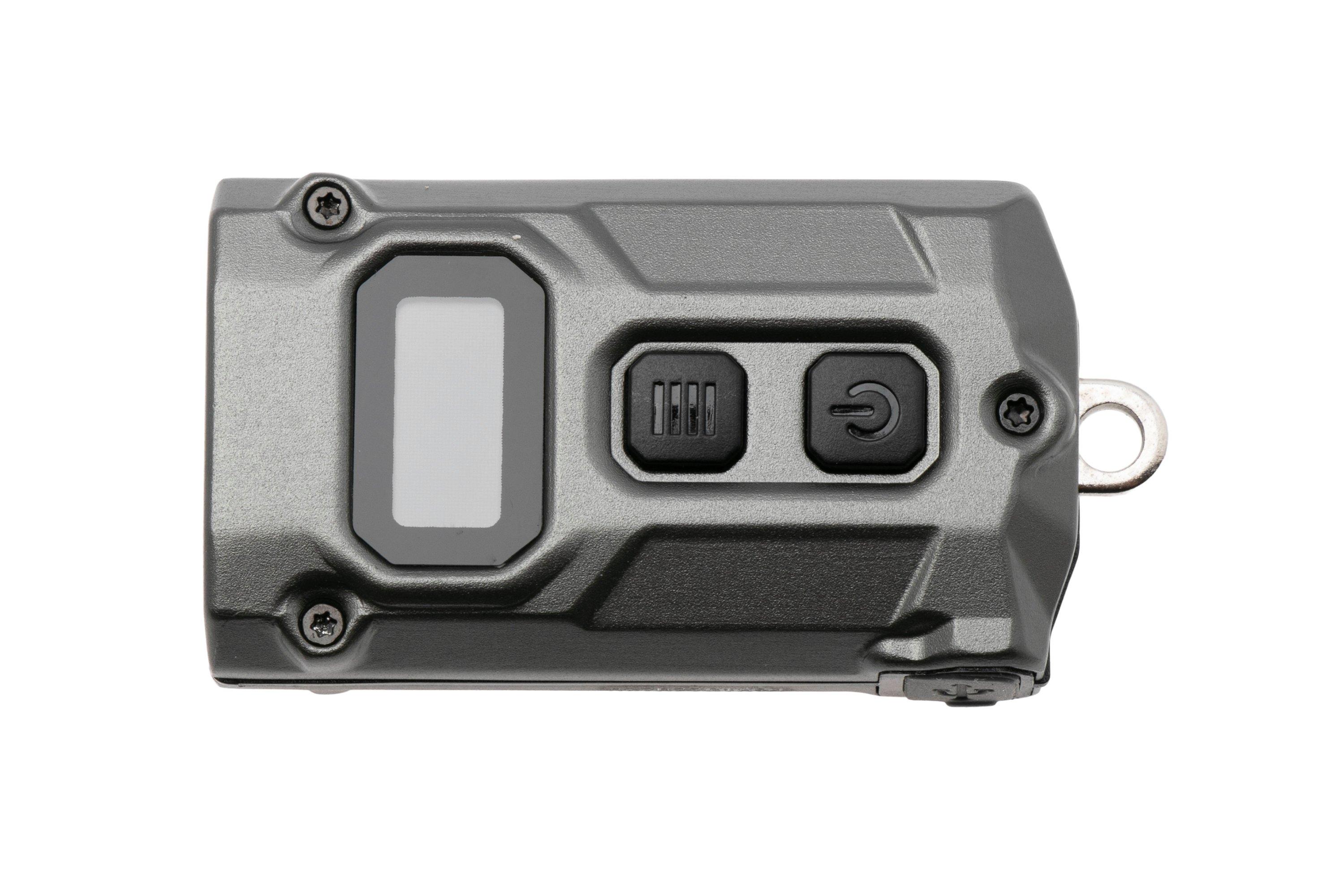 Nitecore TINI3 Forest Gray rechargeable keychain flashlight, 600 lumens ...