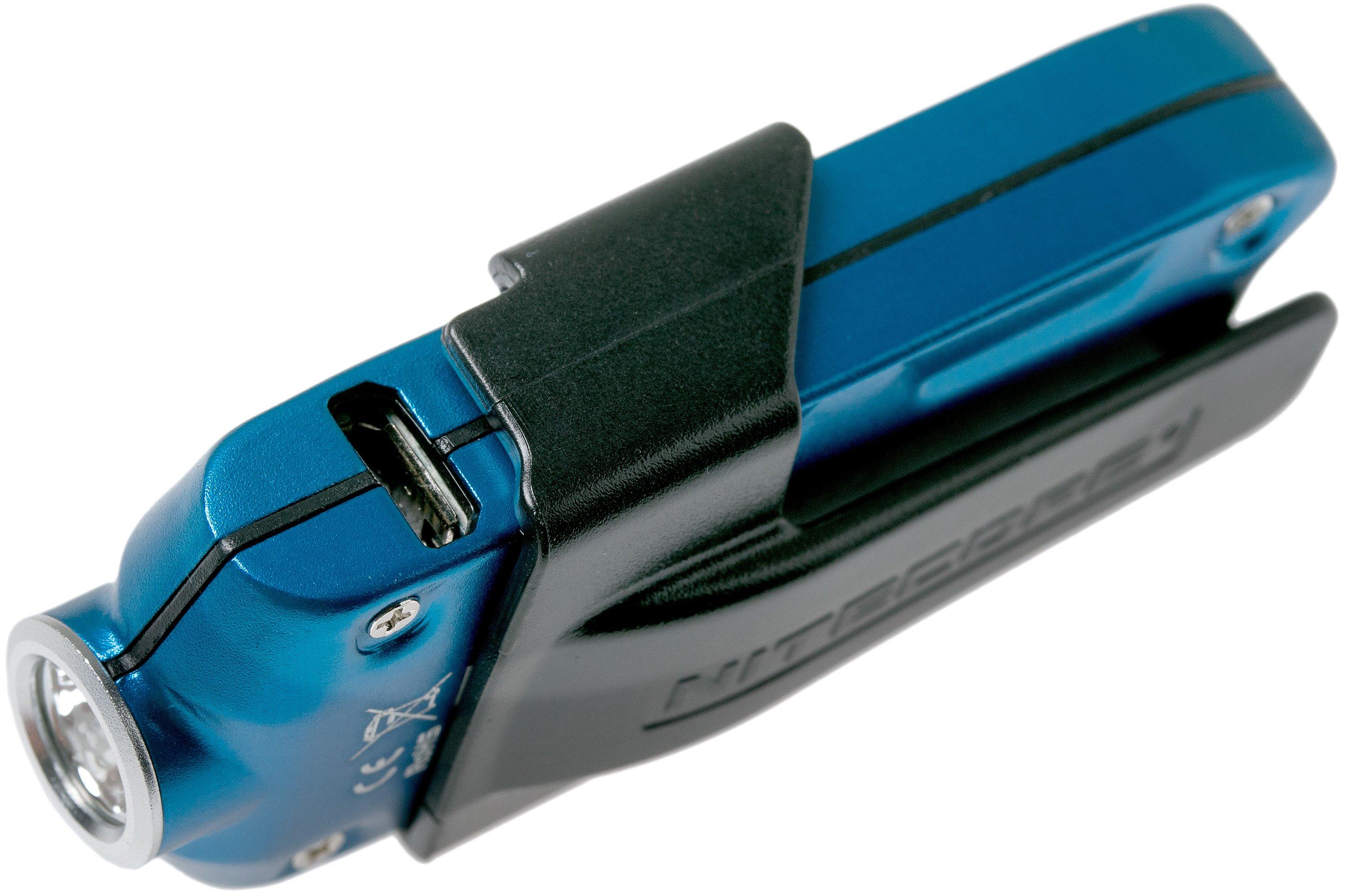 Nitecore TIP CRI rechargeable keychain flashlight, blue ...