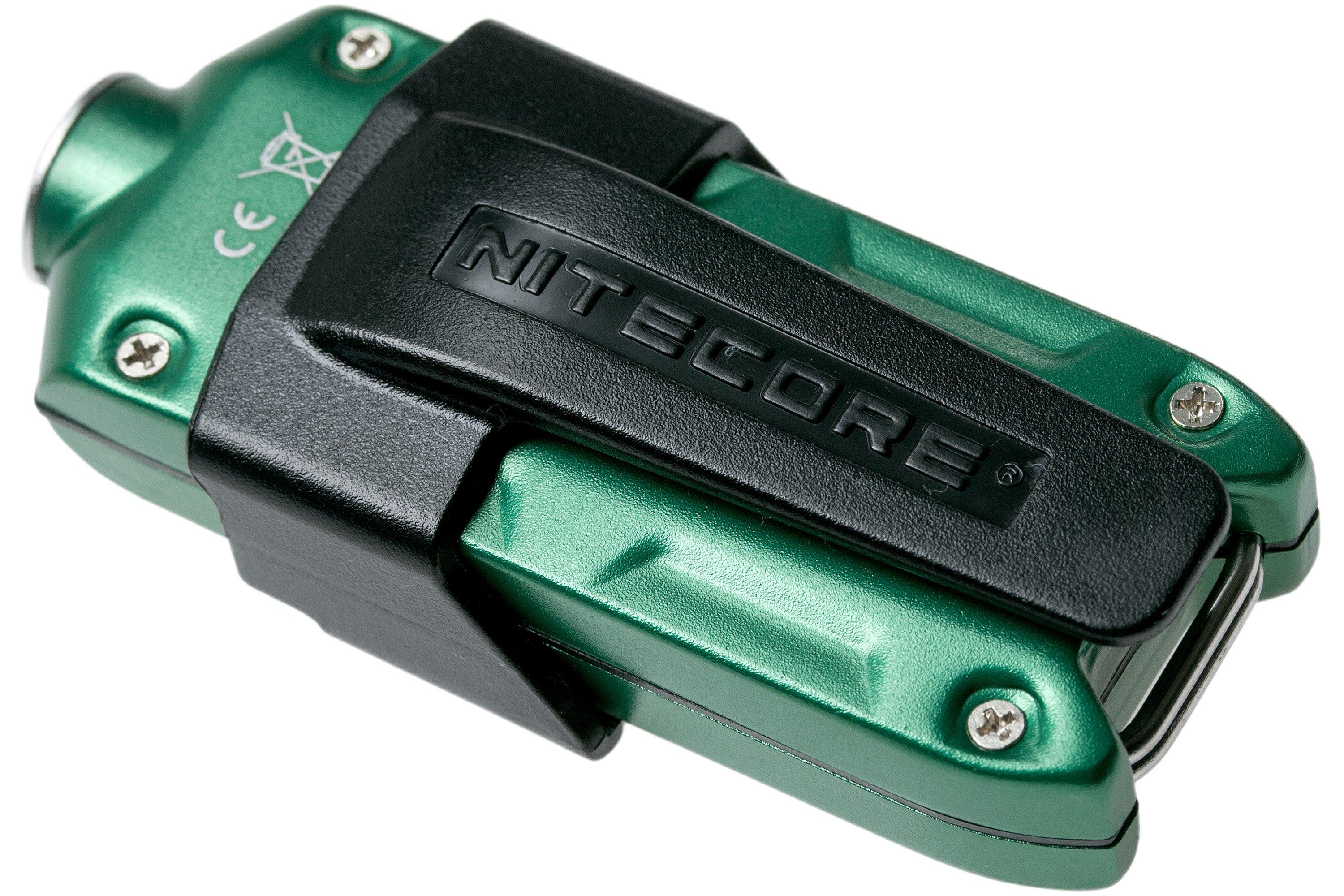 Nitecore TIP CRI rechargeable keychain flashlight, green ...