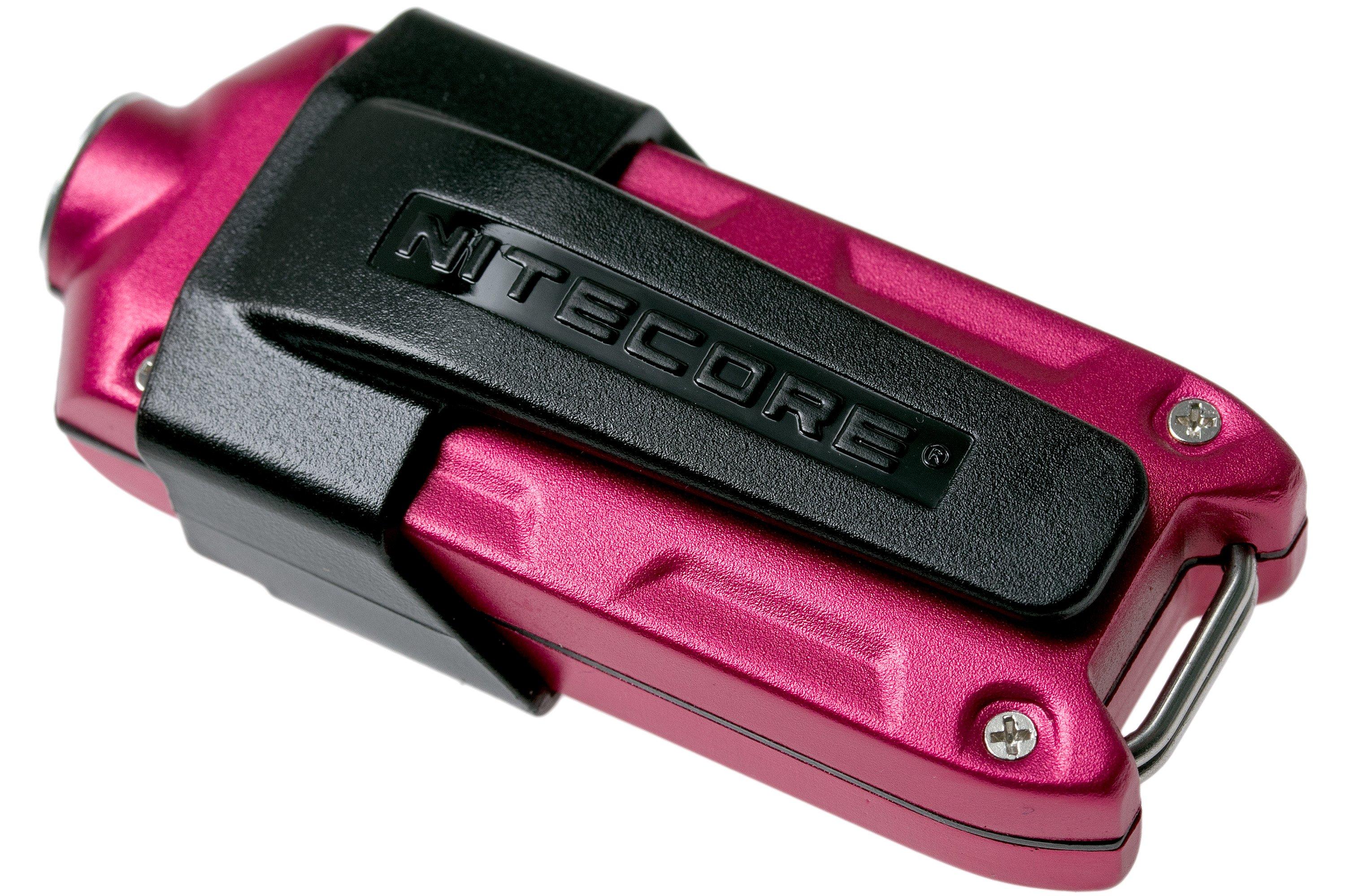 Nitecore TIP CRI rechargeable keychain flashlight, red | Advantageously ...