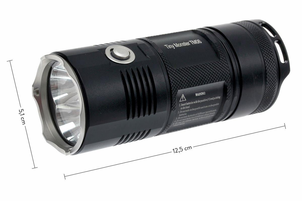 Nitecore TM06 Tiny Monster LED-torch | Advantageously shopping at ...