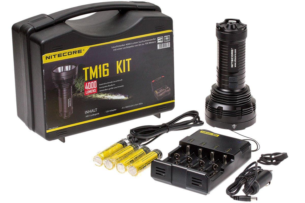 Nitecore TM16 Tiny Monster LED-flashlight set | Advantageously shopping ...