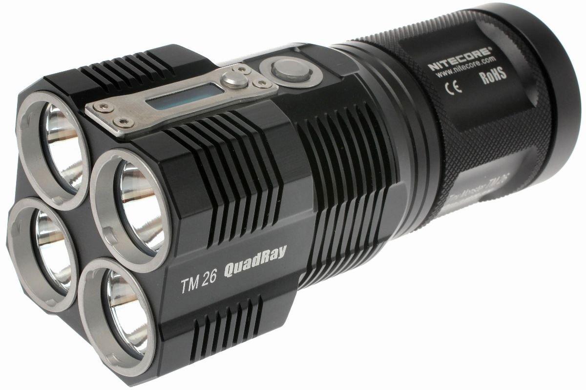 Nitecore TM26 QuadRay Tiny Monster | Advantageously shopping at ...
