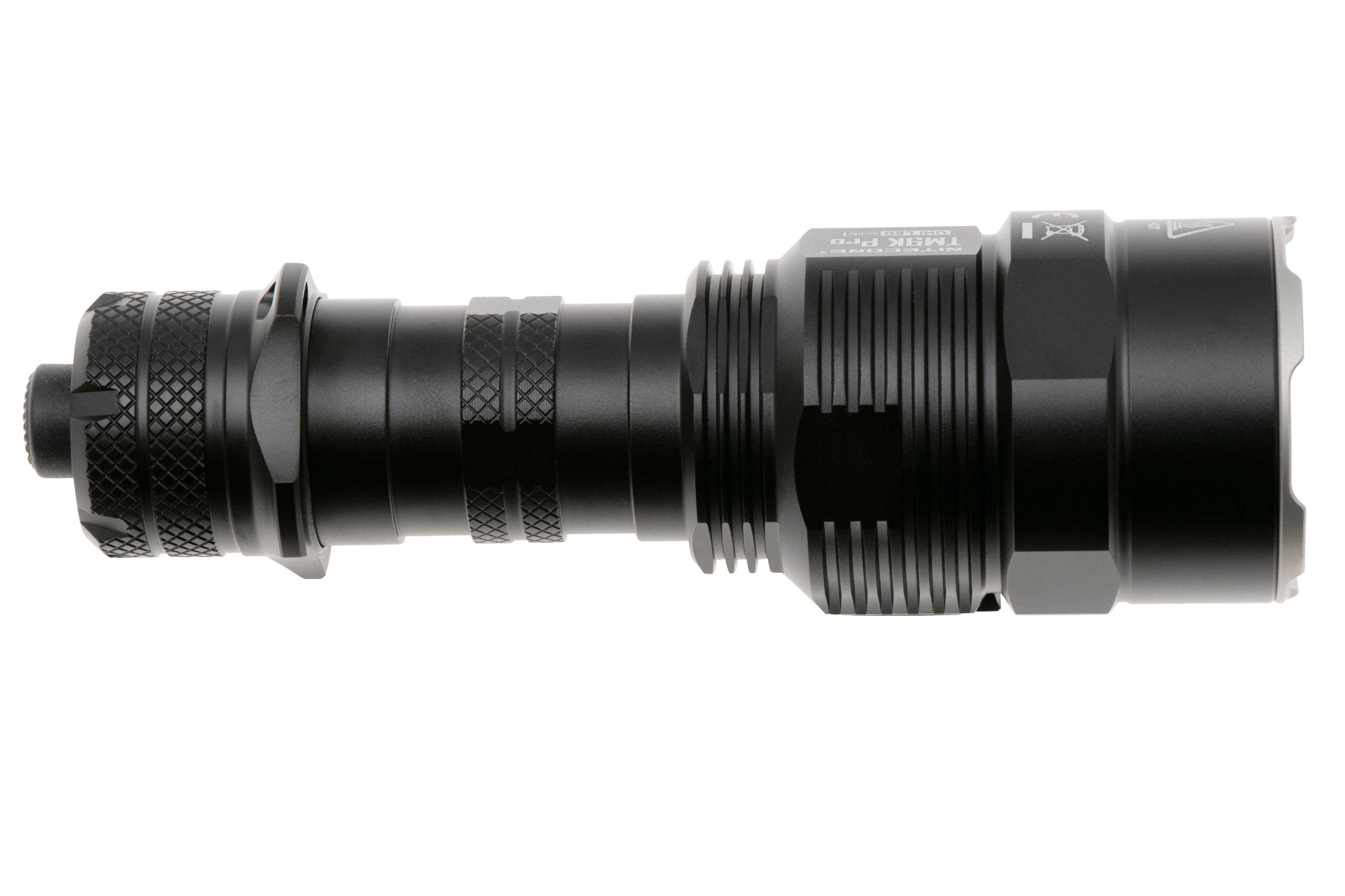 Nitecore TM9K Pro tactical flashlight, 9900 lumens | Advantageously ...