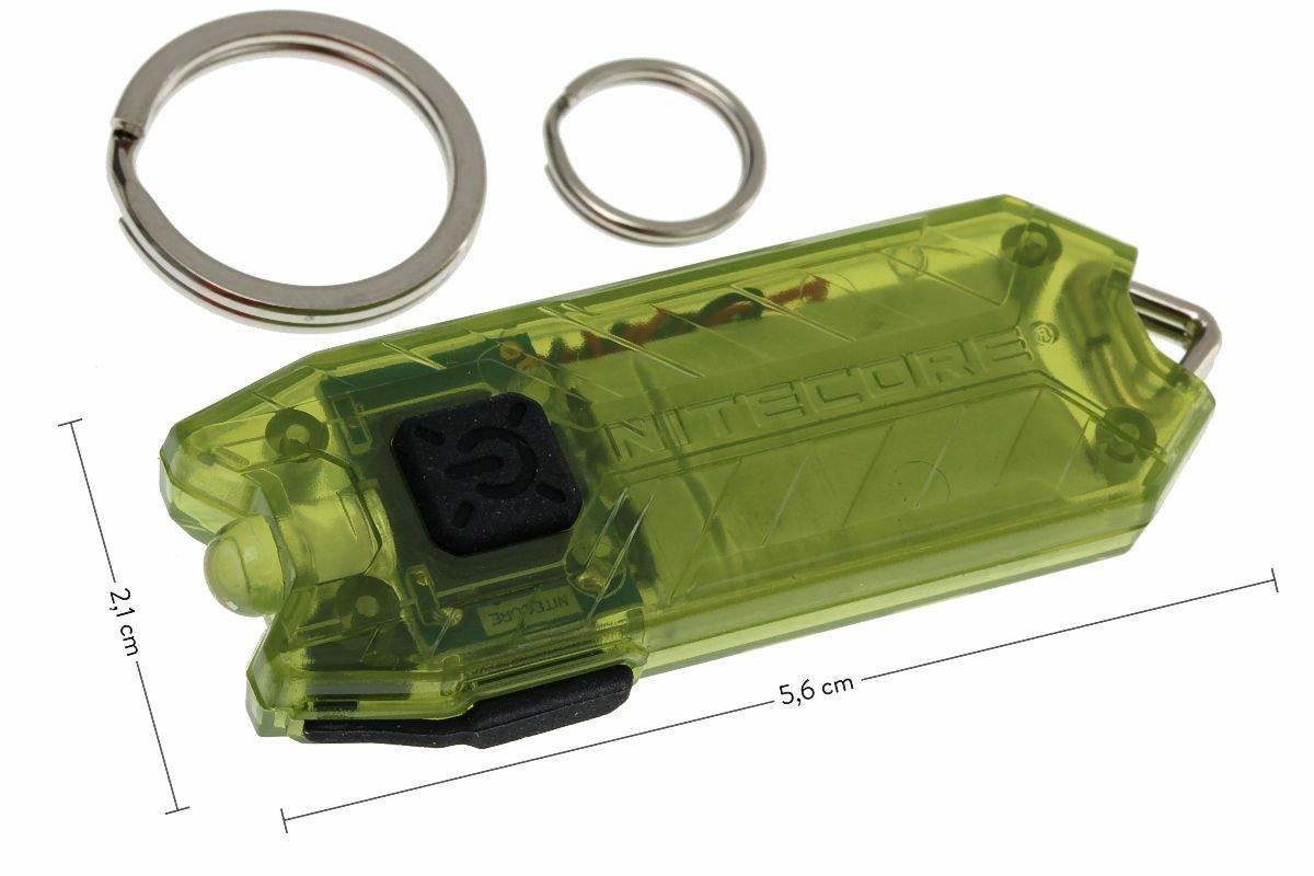 Nitecore Tube green, rechargeable LED-keychain torch | Advantageously ...