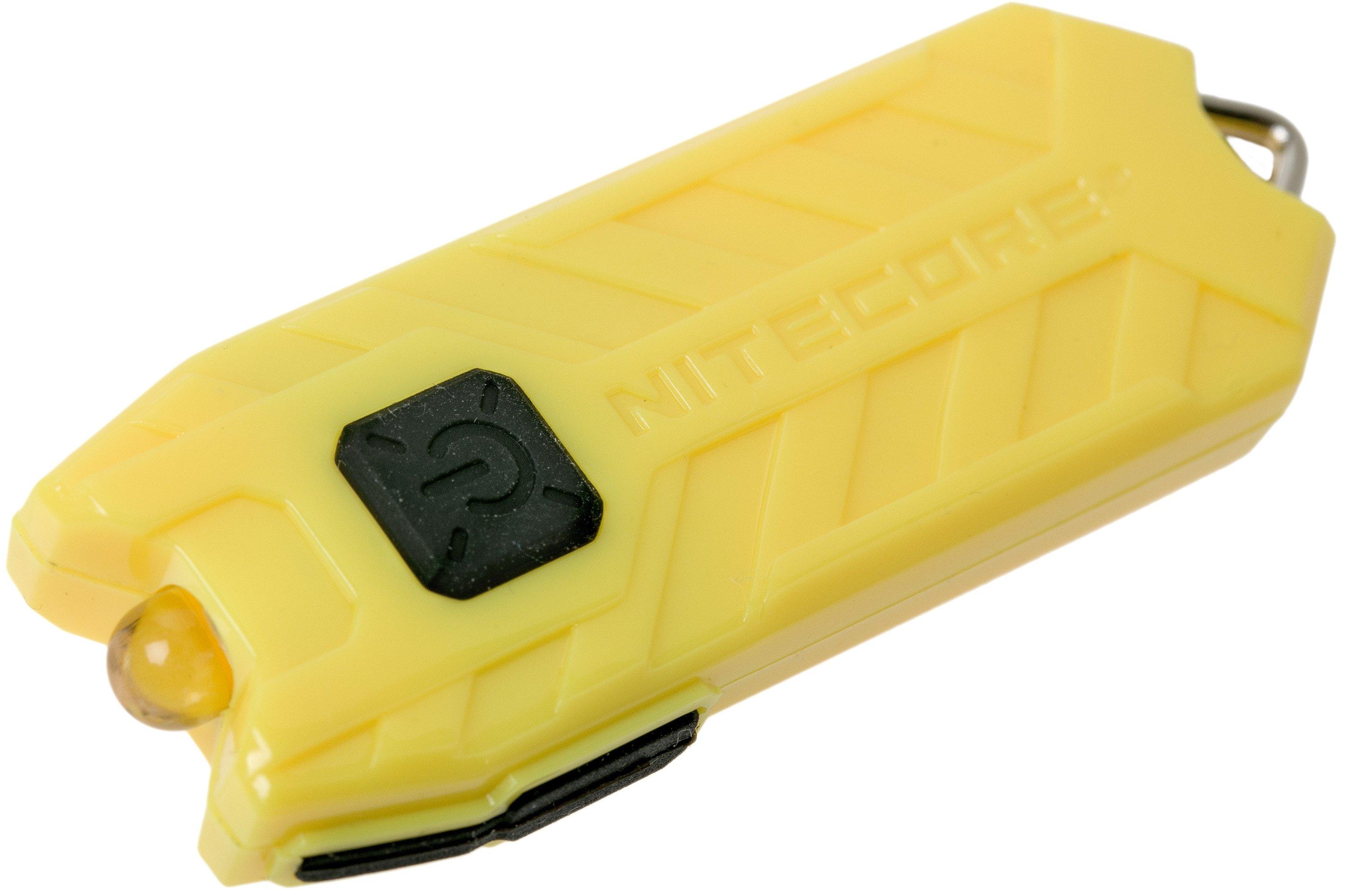 Nitecore Tube Lemon, rechargeable LED keychain flashlight ...