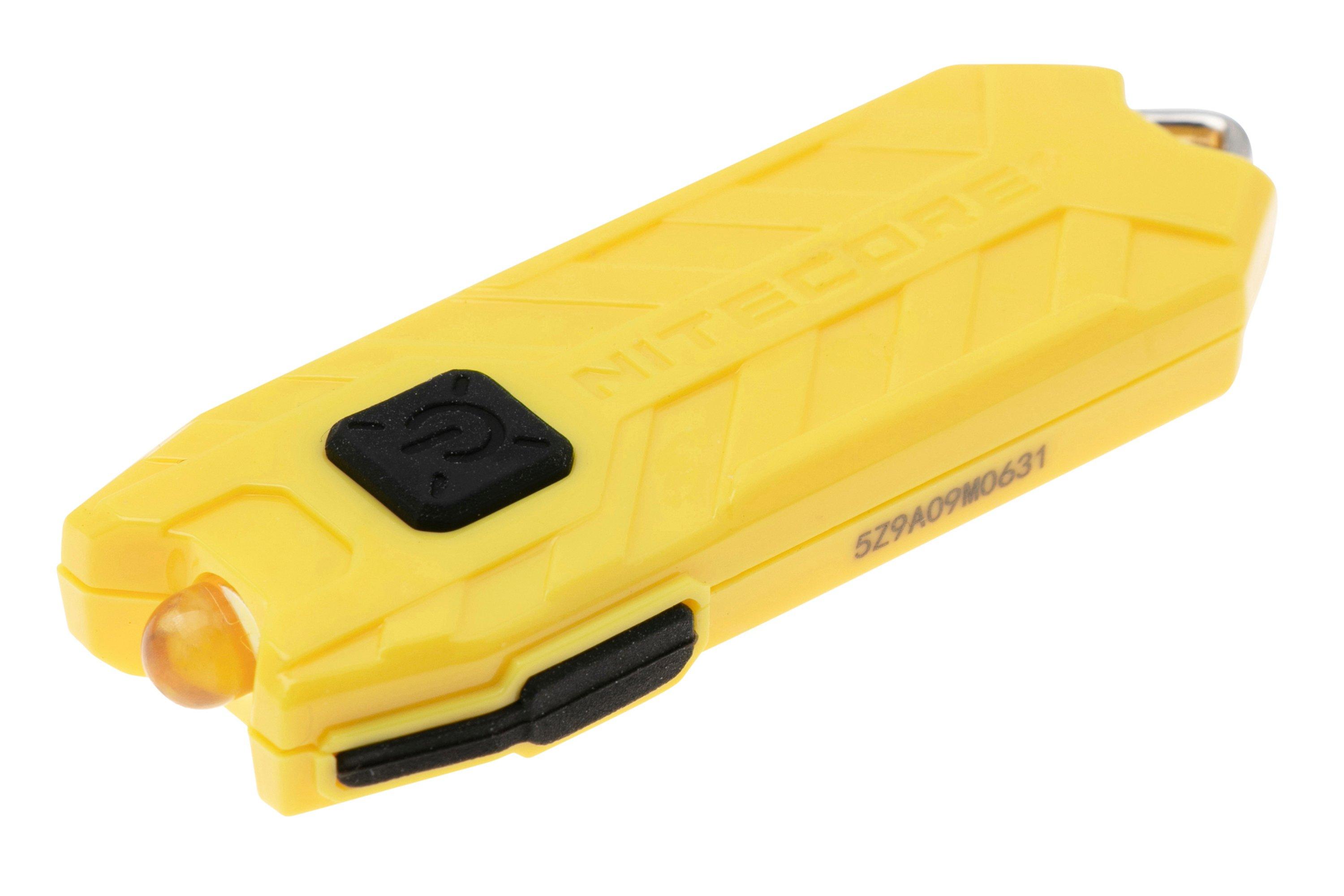 Nitecore Tube V2.0 Lemon, rechargeable LED keychain flashlight ...