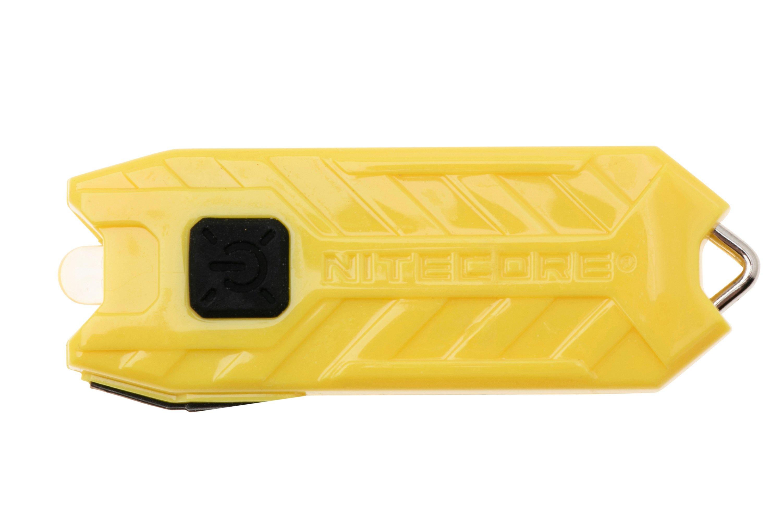 Nitecore Tube V2.0 Lemon, rechargeable LED keychain flashlight ...