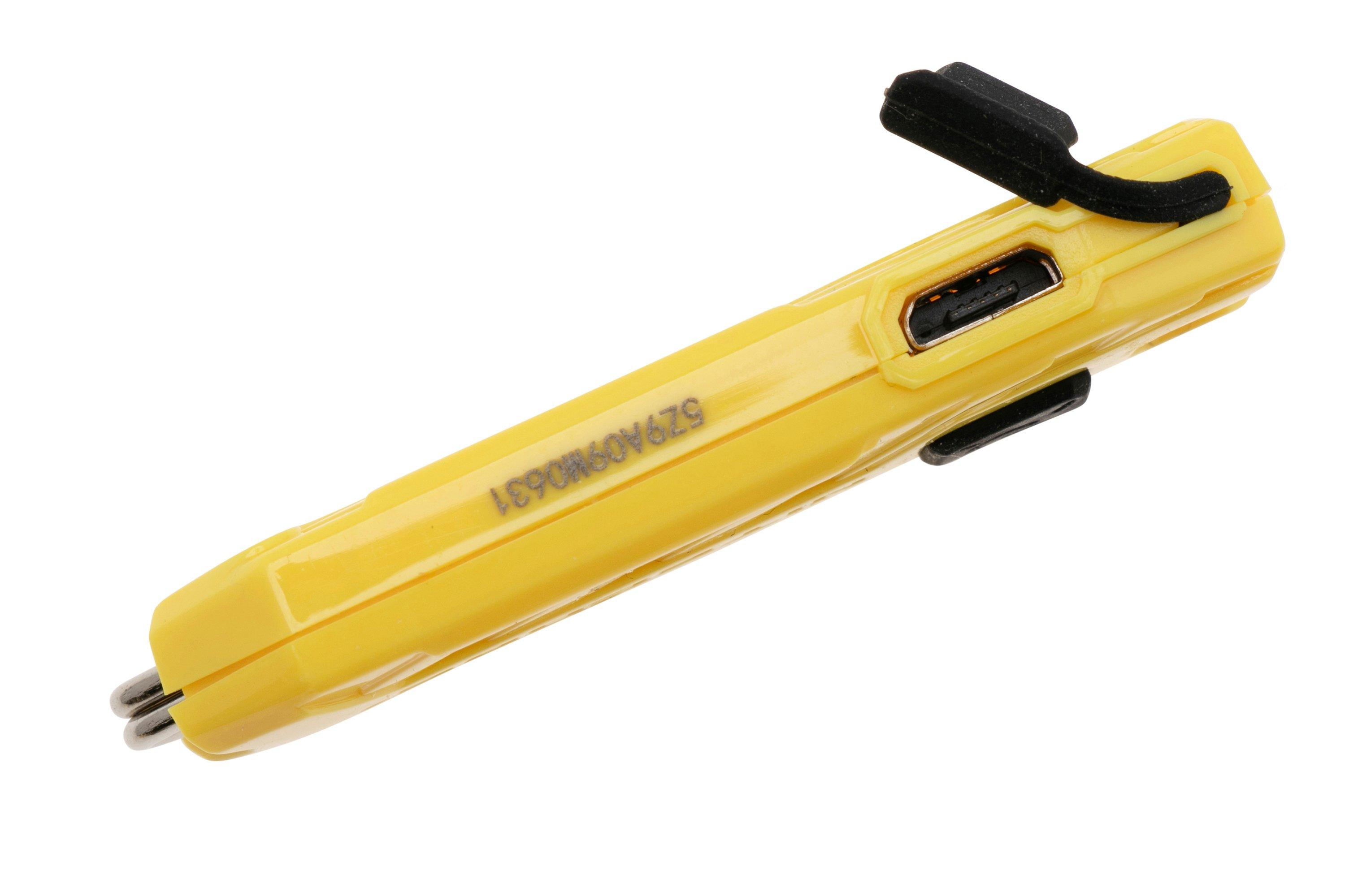 Nitecore Tube V2.0 Lemon, rechargeable LED keychain flashlight ...