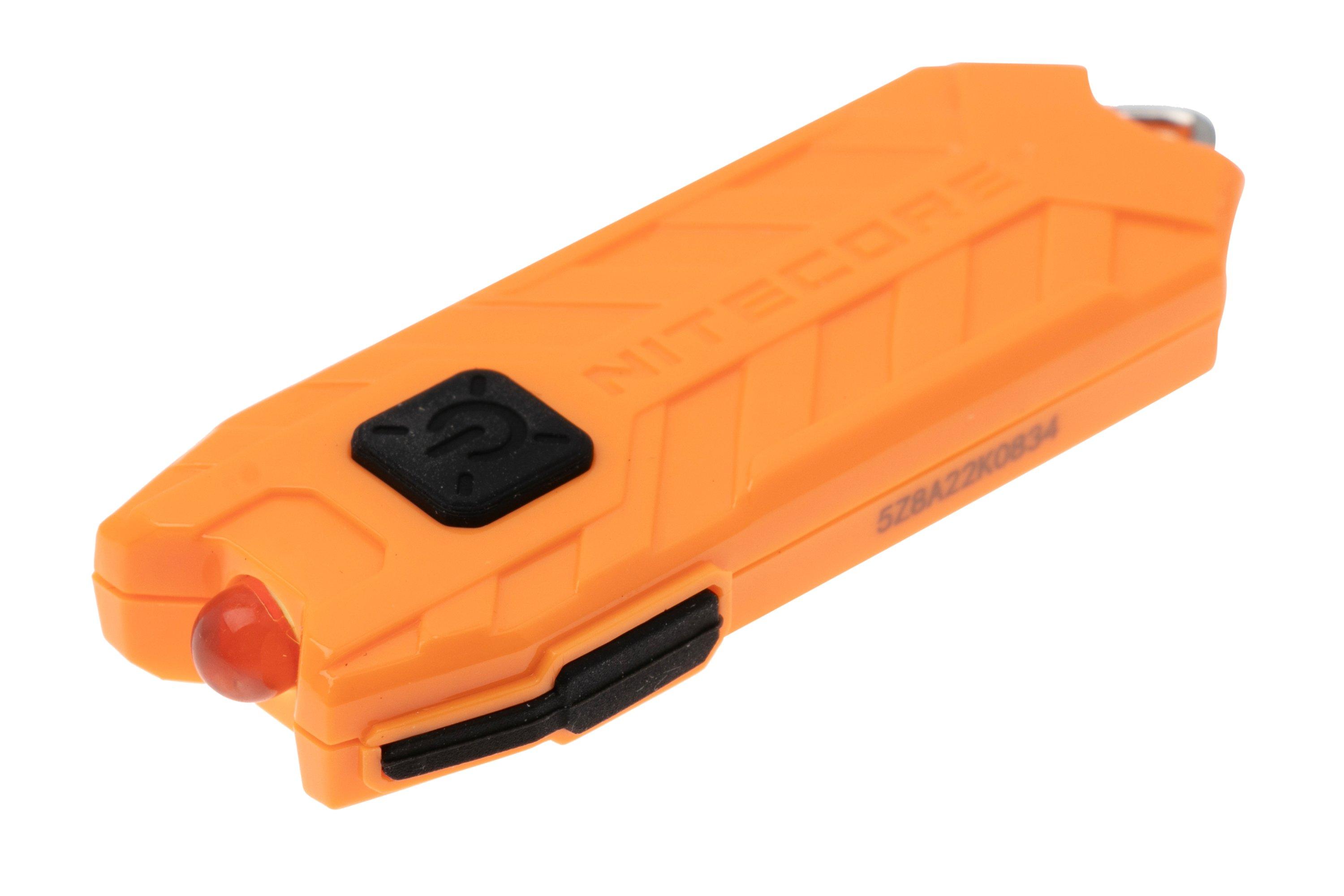 Nitecore Tube V2.0 Orange, llavero linterna LED recargable | Compras ...