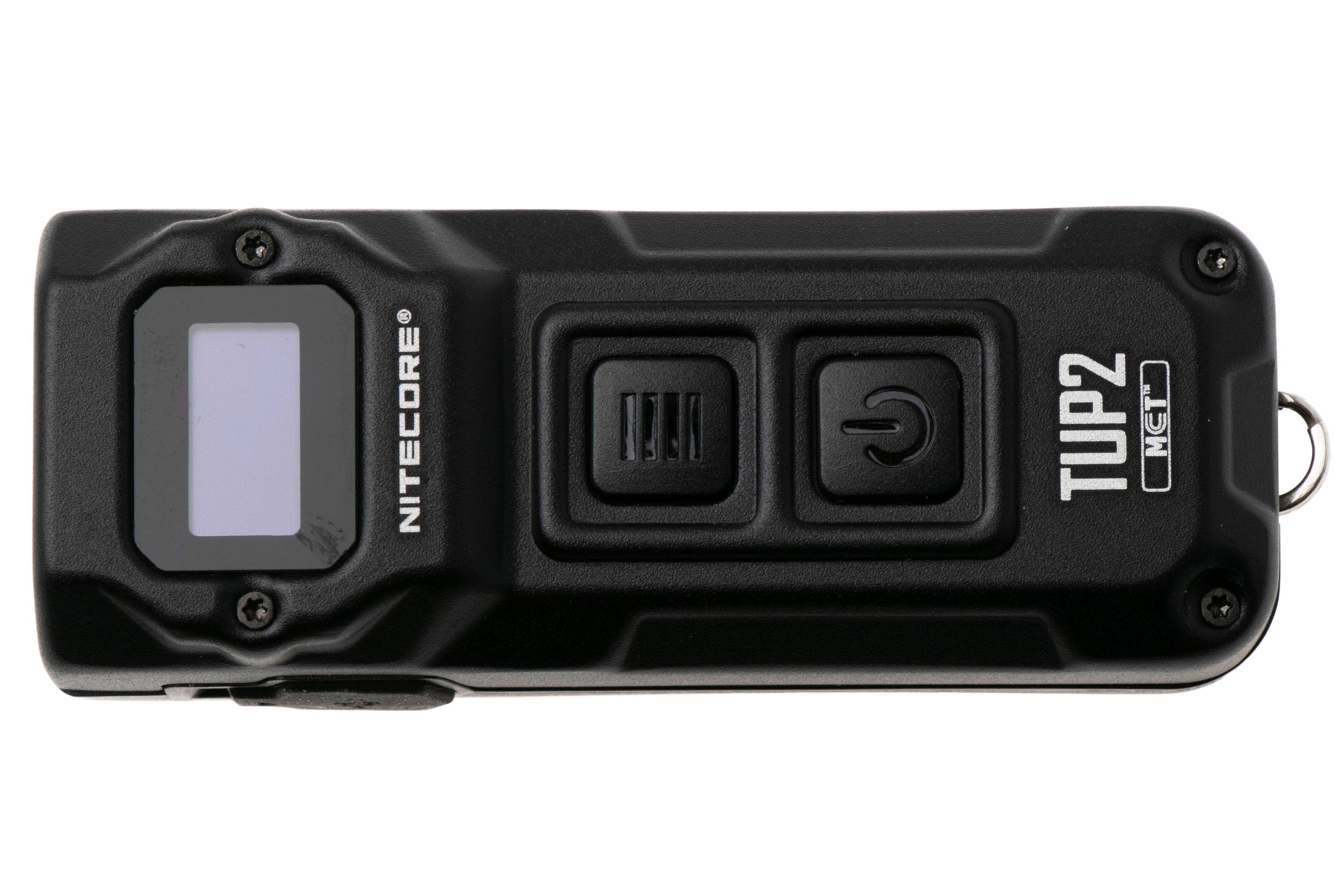 Nitecore TUP2 Classic Black, rechargeable keychain flashlight, 1200 ...