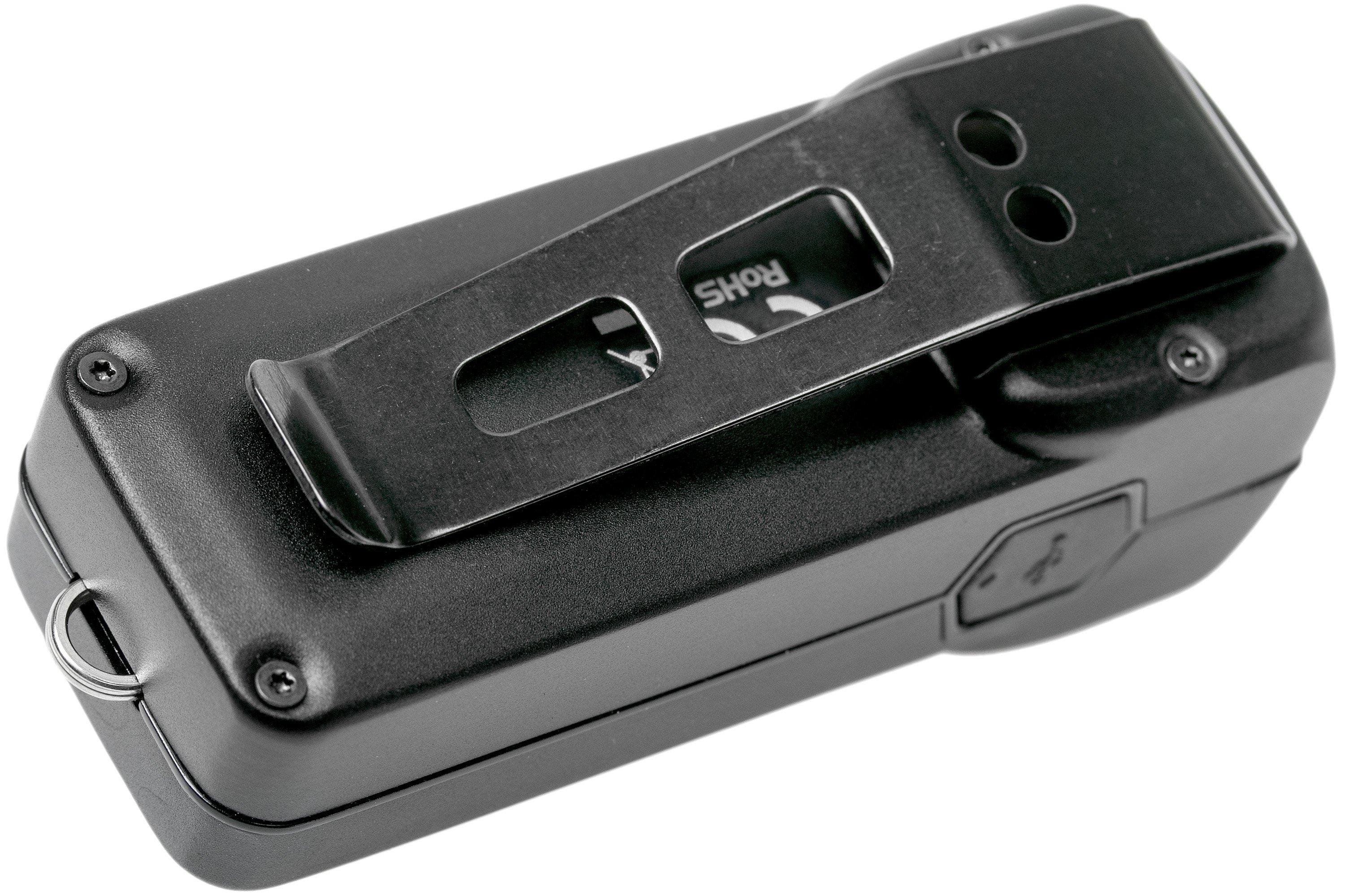 Nitecore TUP 1000 lumens rechargeable keychain flashlight black ...