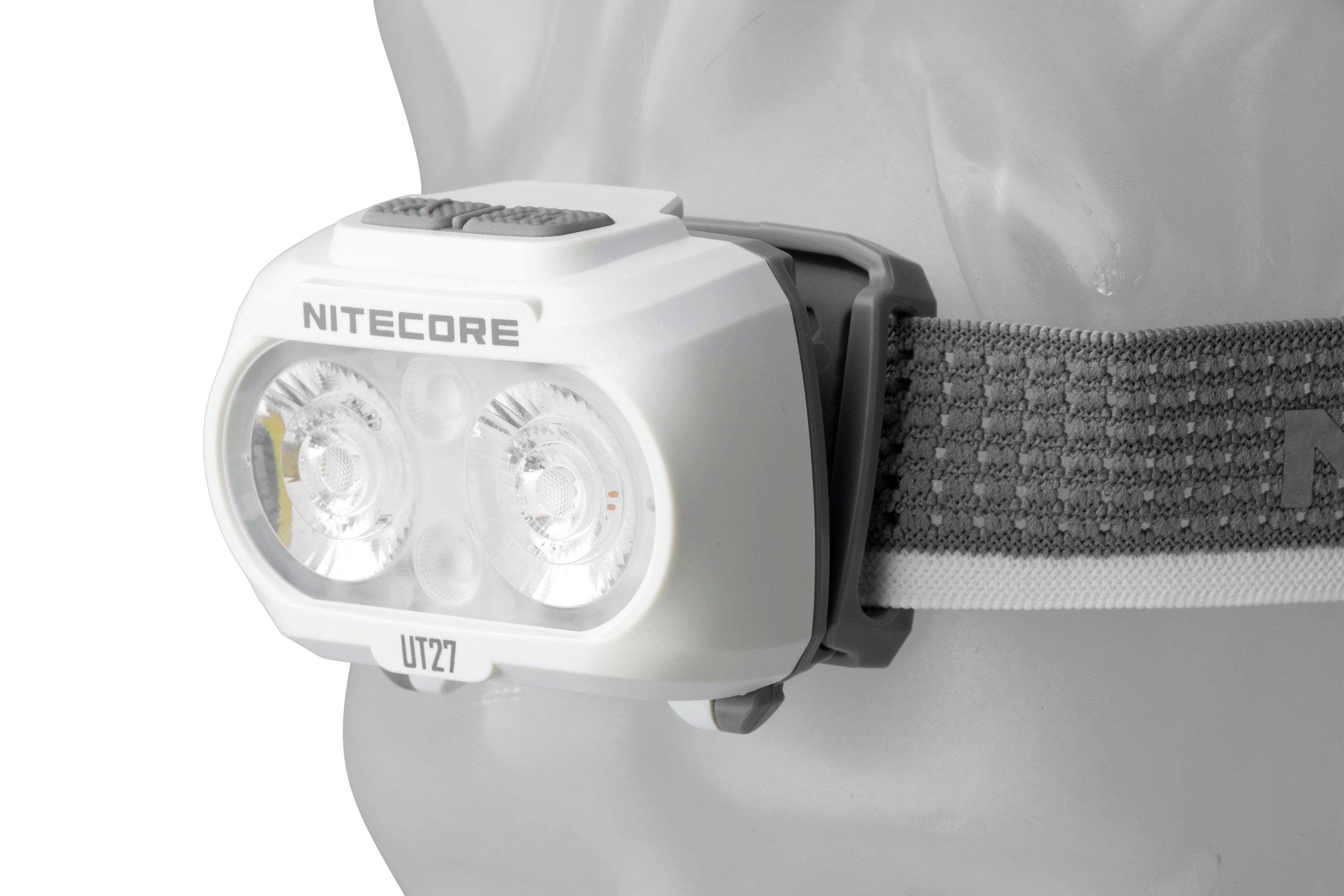 Nitecore UT27 Titan White, head torch, 800 lumens | Advantageously ...