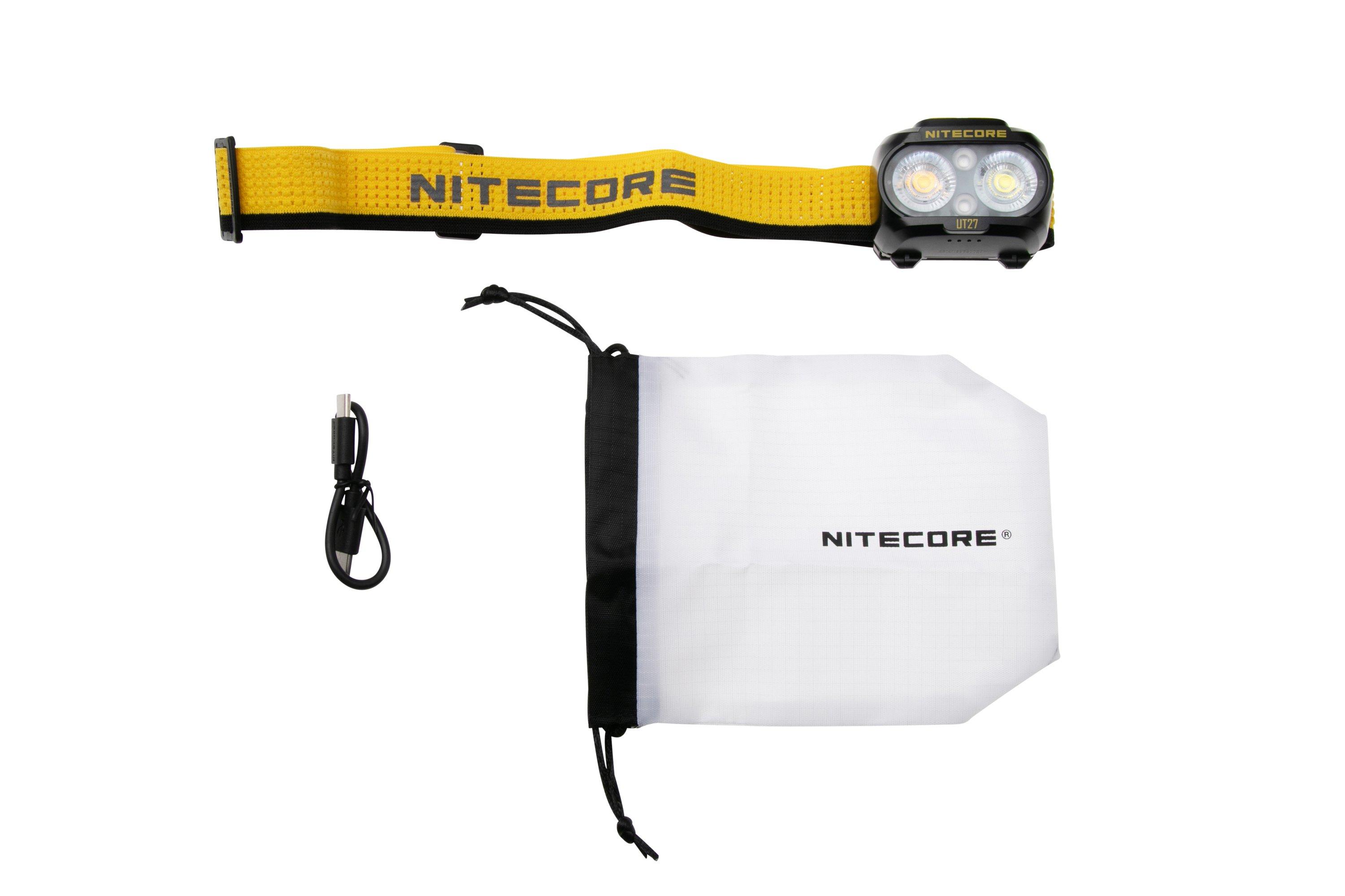 Nitecore UT27 800L, rechargeable head torch, 800 lumens ...