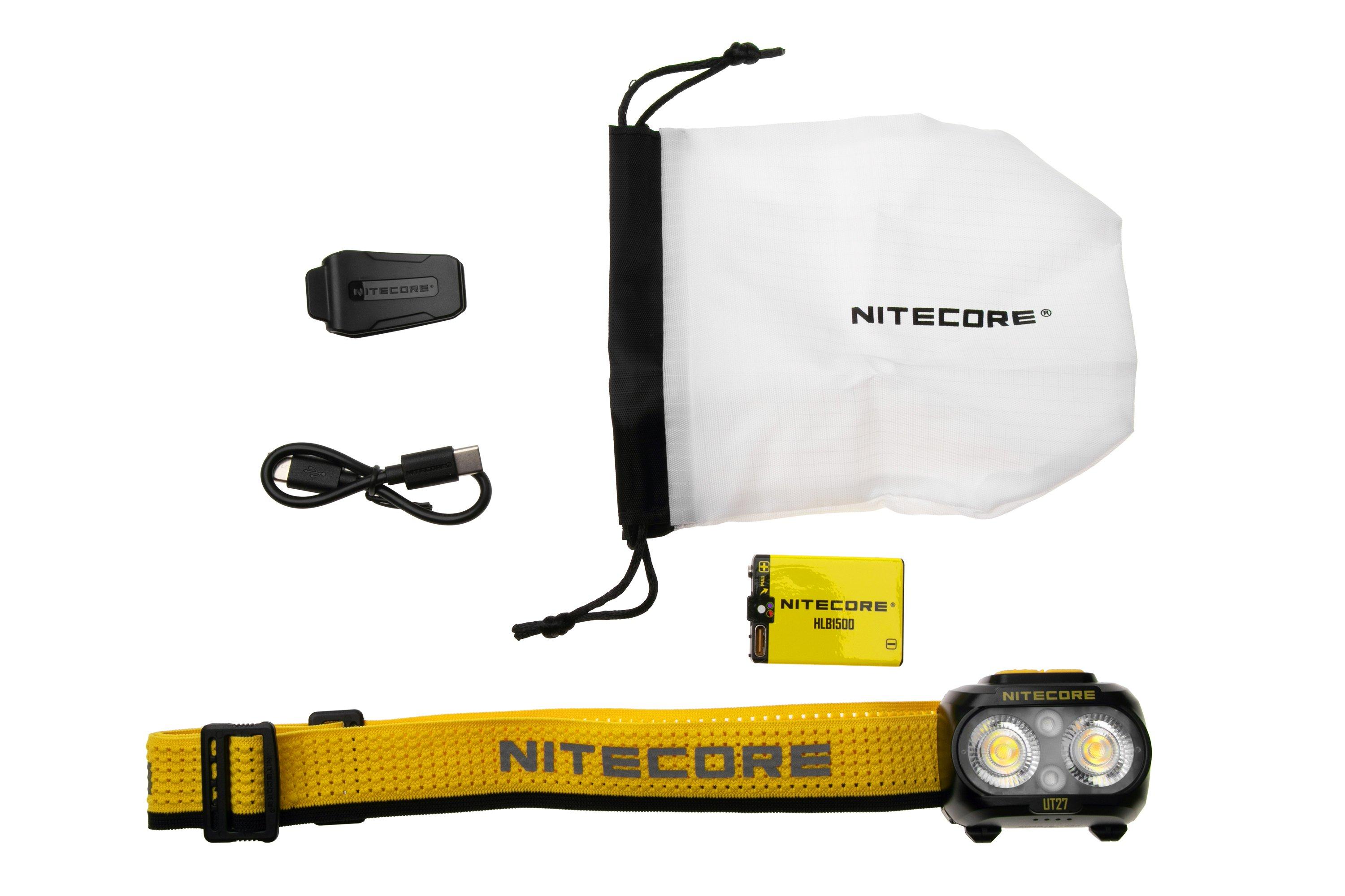 Nitecore UT27 PRO Shadow Black, head torch, 800 lumens | Advantageously ...