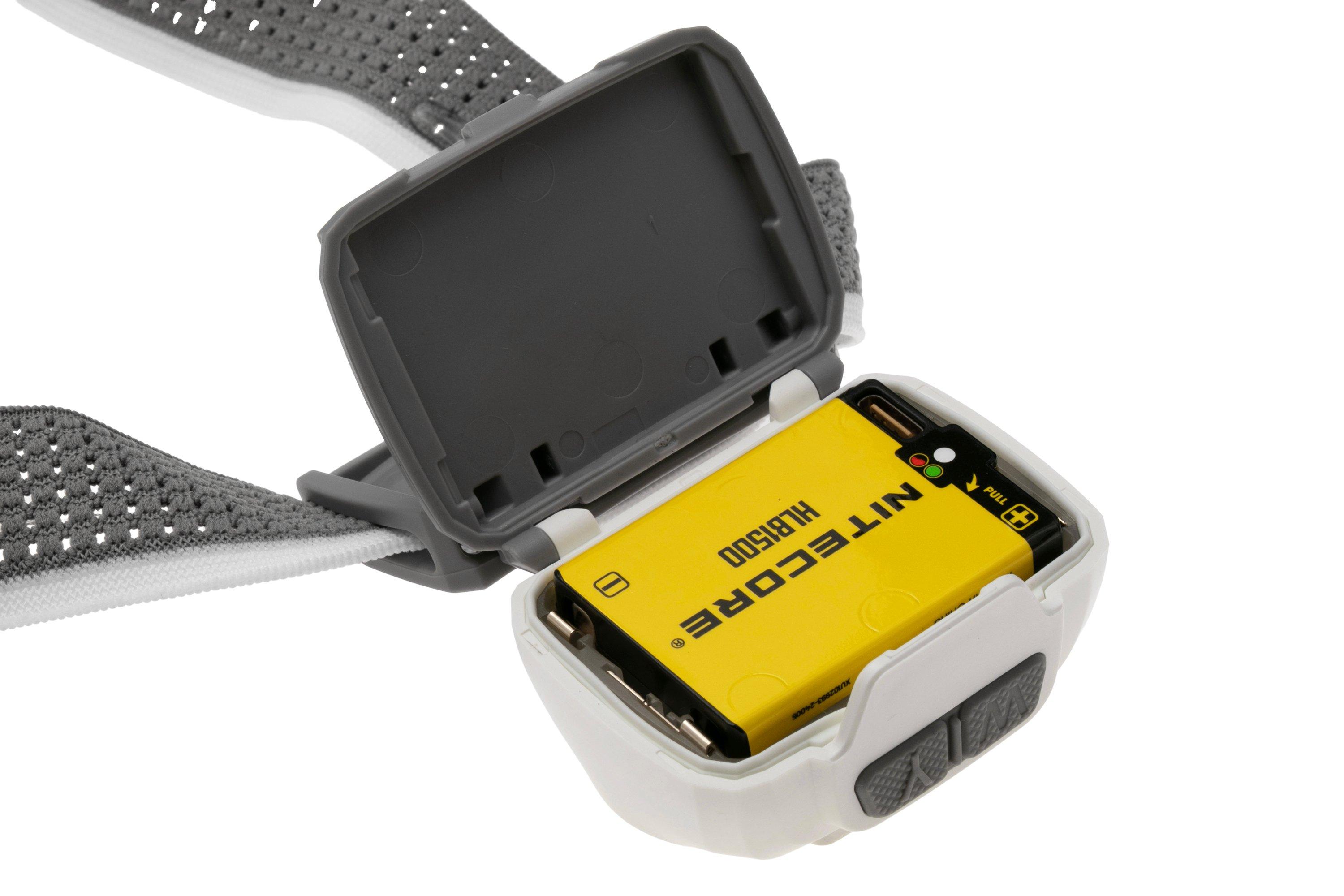 Nitecore UT27 PRO-800L Titan White rechargeable head torch, 800 lumens ...